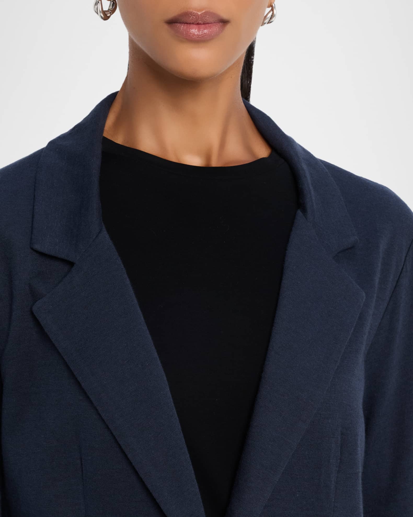 Majestic Filatures Single-Button Double Faced Blazer | Neiman Marcus