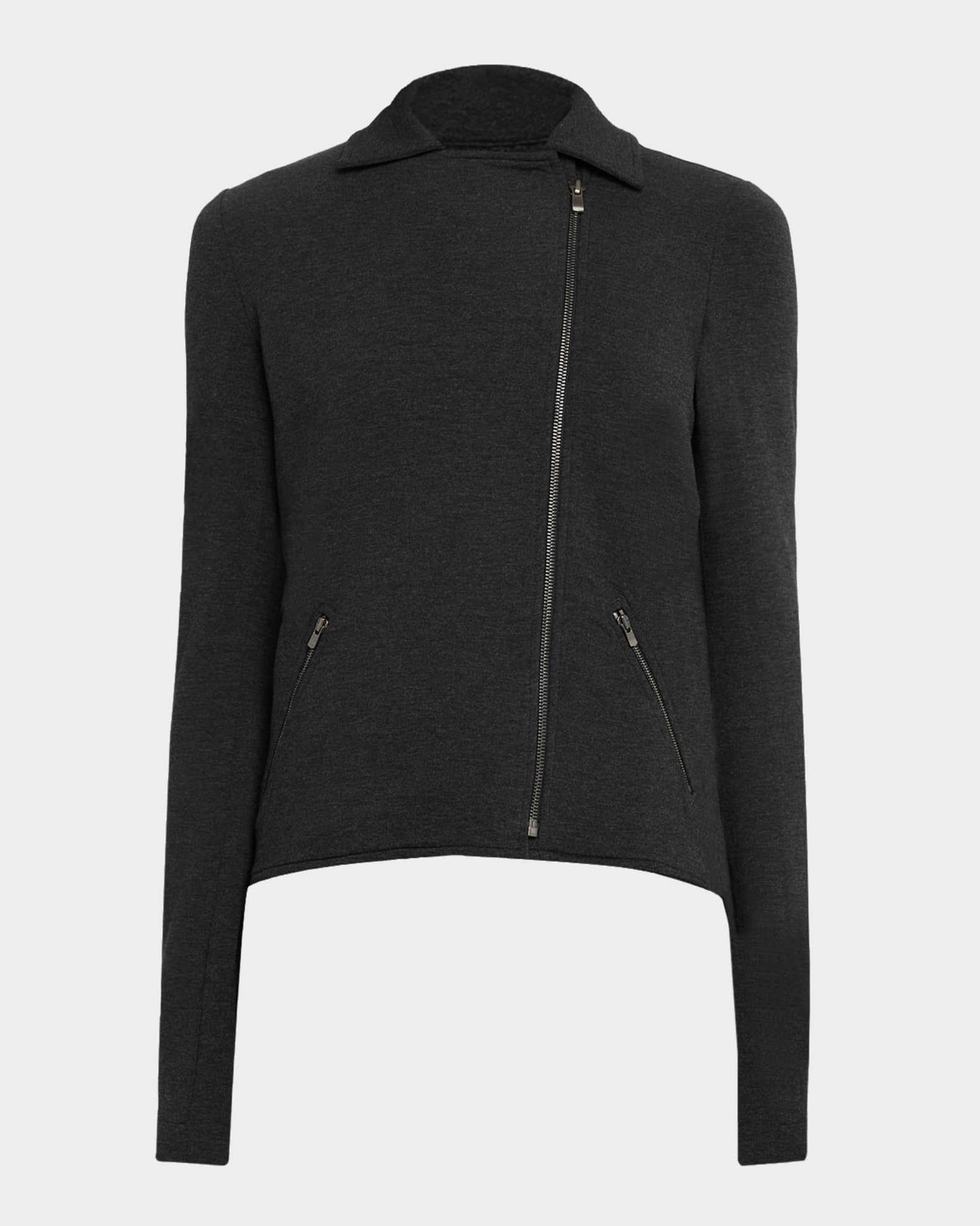 Majestic Filatures French Terry Moto Jacket | Neiman Marcus