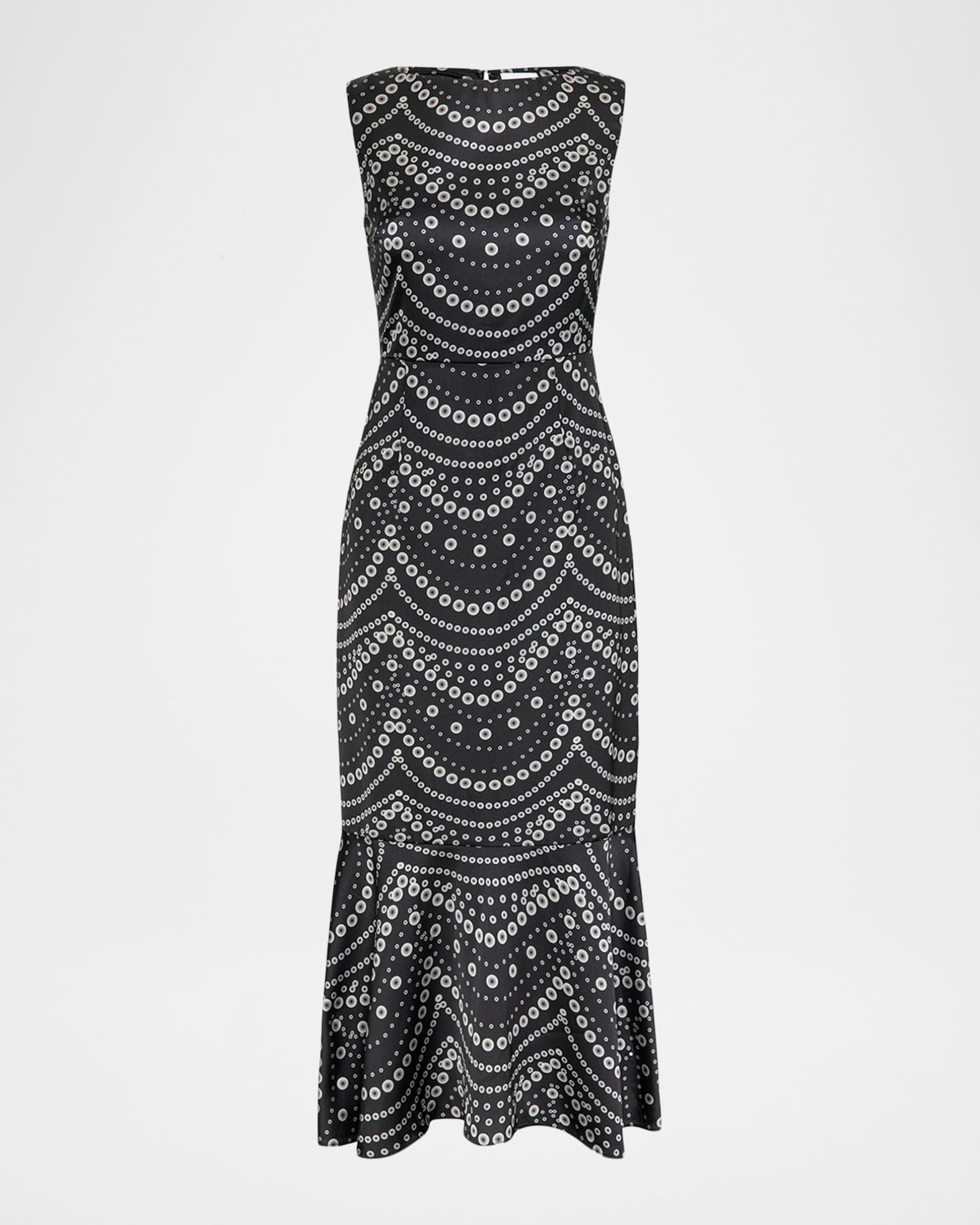 MISA Los Angeles Stranded Pearls Patricia Midi Dress | Neiman Marcus