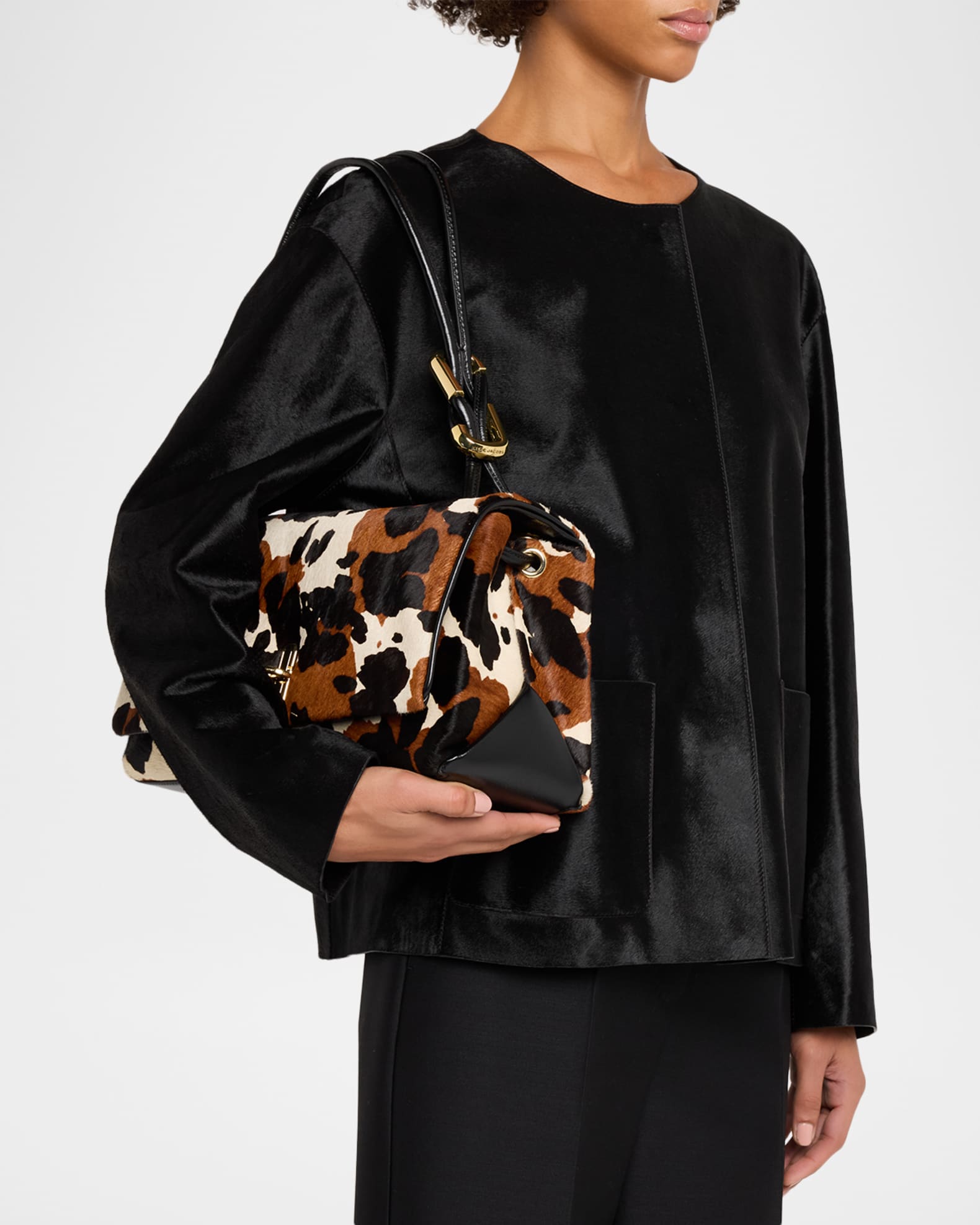 Marc Jacobs The Cow Large Dual Shoulder Bag | Neiman Marcus