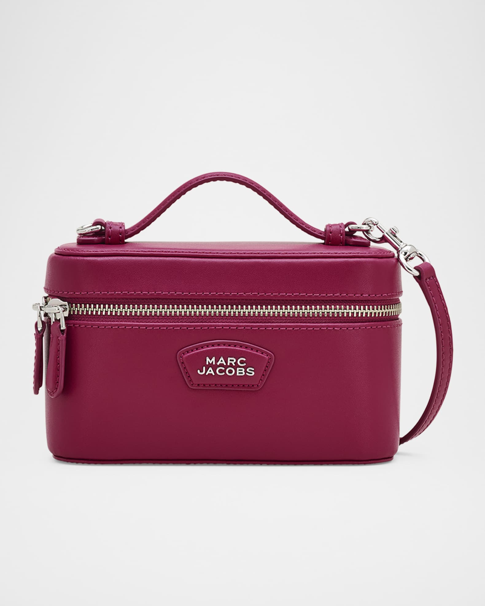 Marc Jacobs The Vanity East-West Leather Crossbody Bag | Neiman Marcus