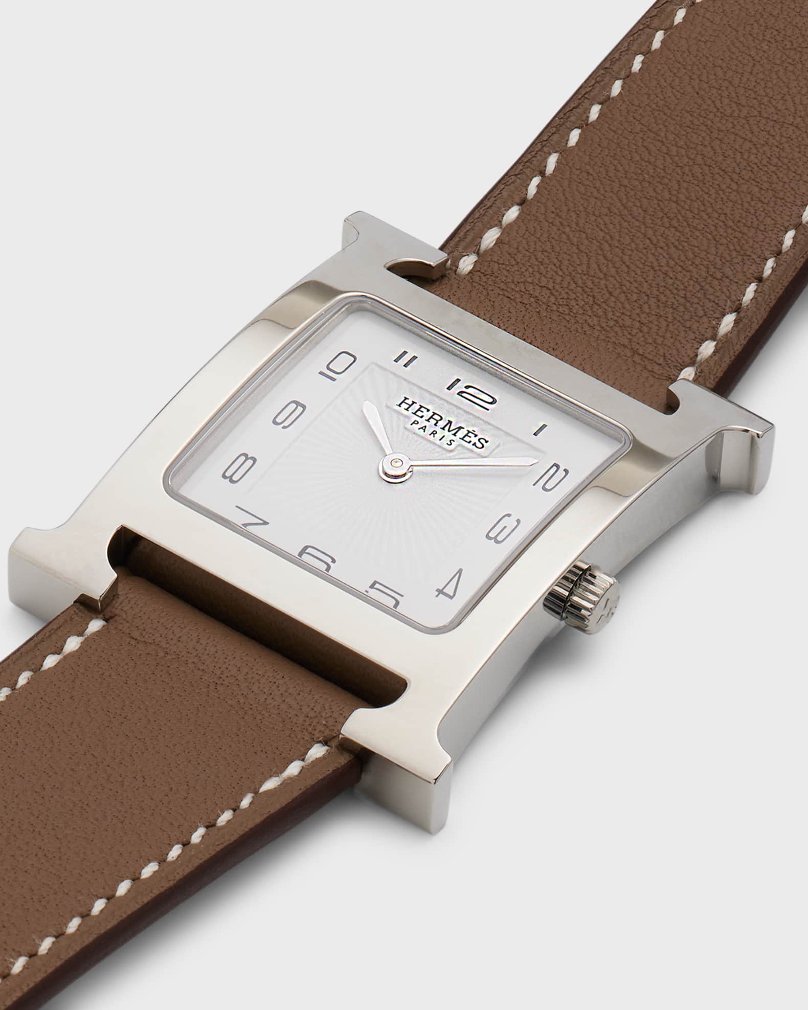 Hermes Heure H Watch, Medium Model, 30 mm | Neiman Marcus