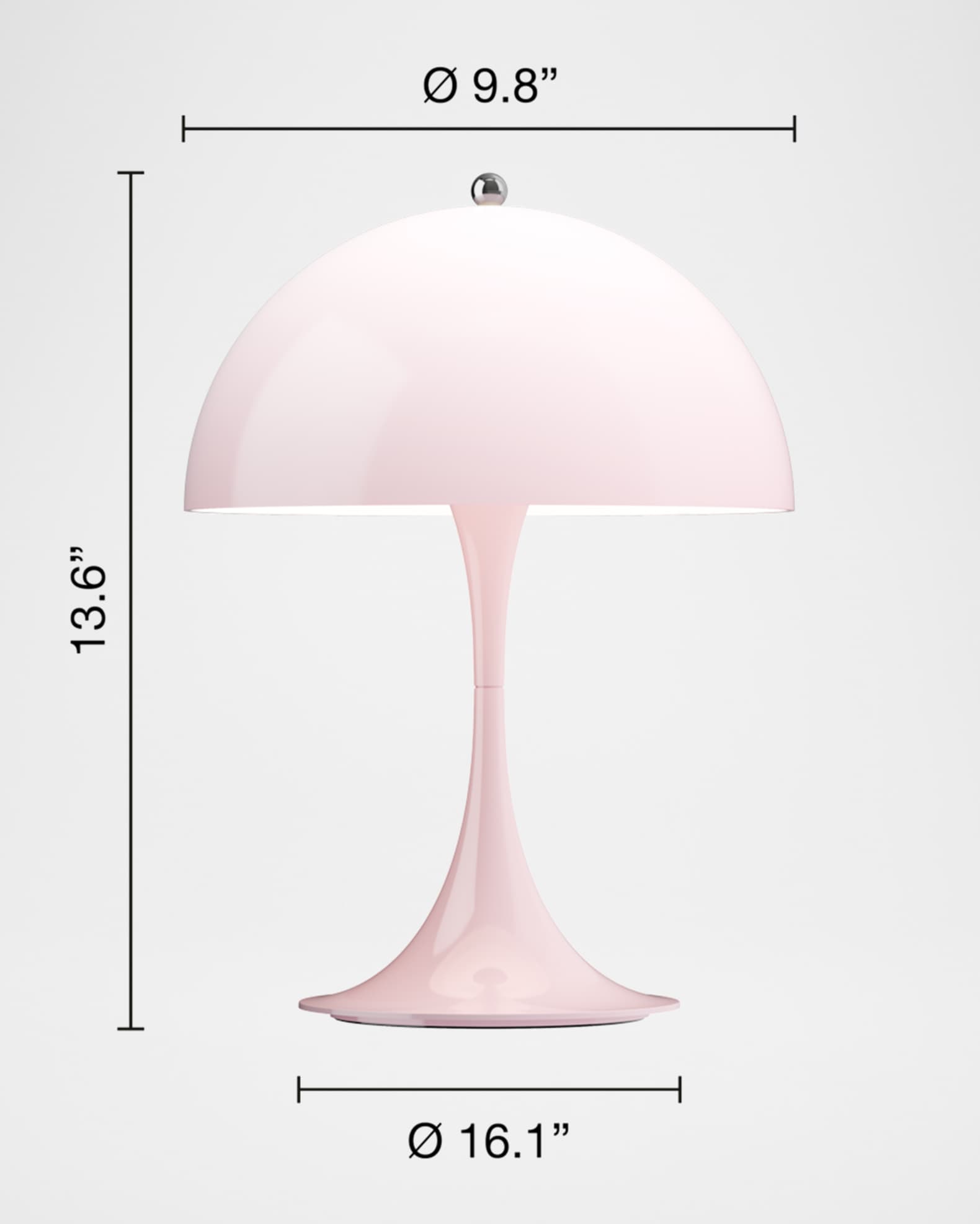 Louis Poulsen Panthella Mini 13" Table Lamp | Neiman Marcus