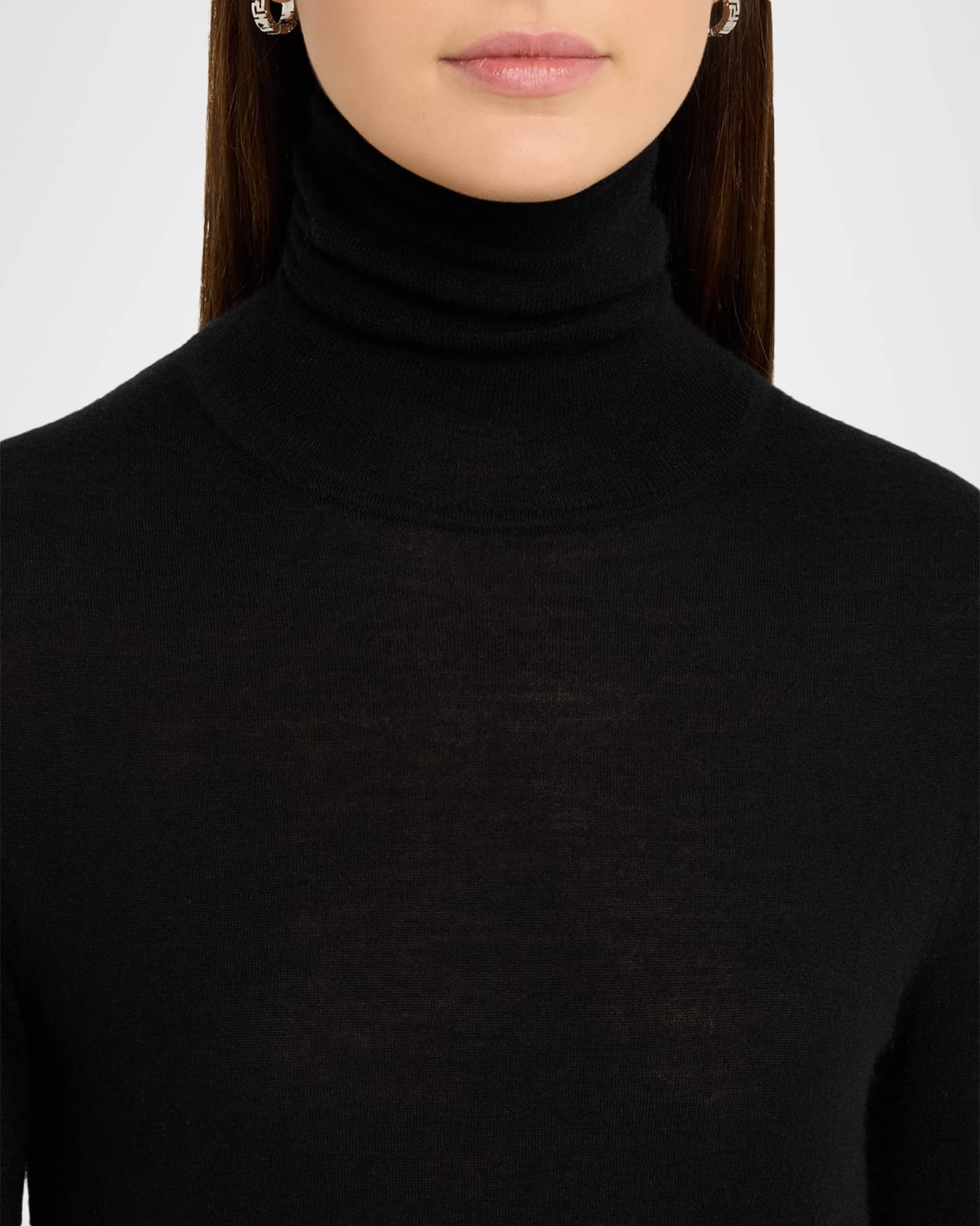 Versace Greca Hoop Earrings | Neiman Marcus