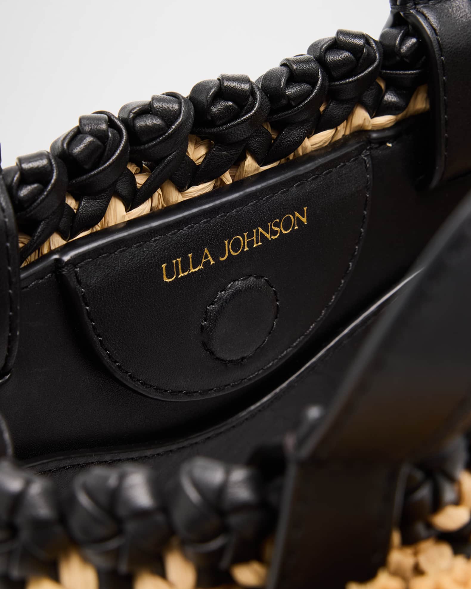 Ulla Johnson Raffia Mini Crossbody Bag | Neiman Marcus