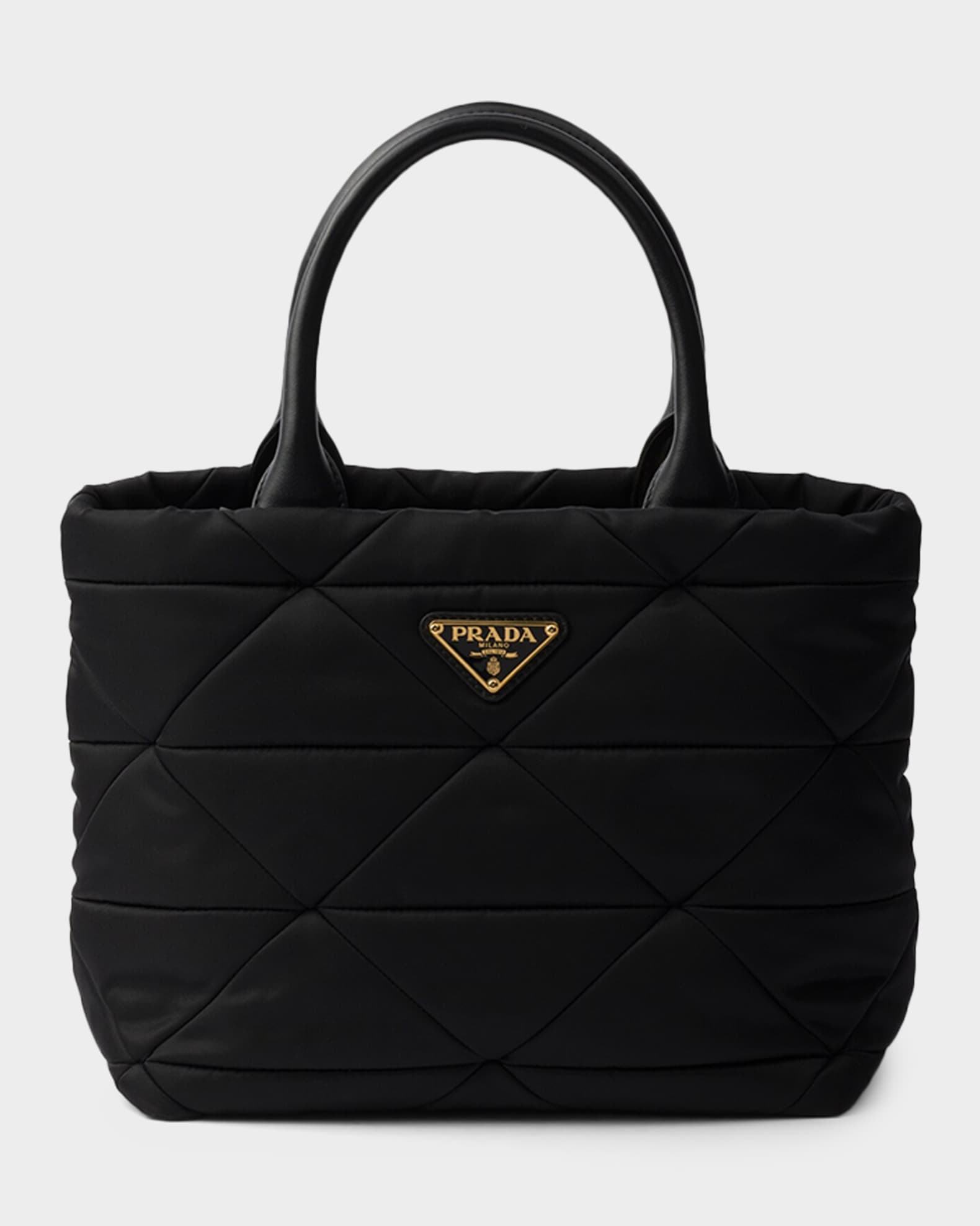 Prada Small Padded Re-Nylon Tote Bag | Neiman Marcus