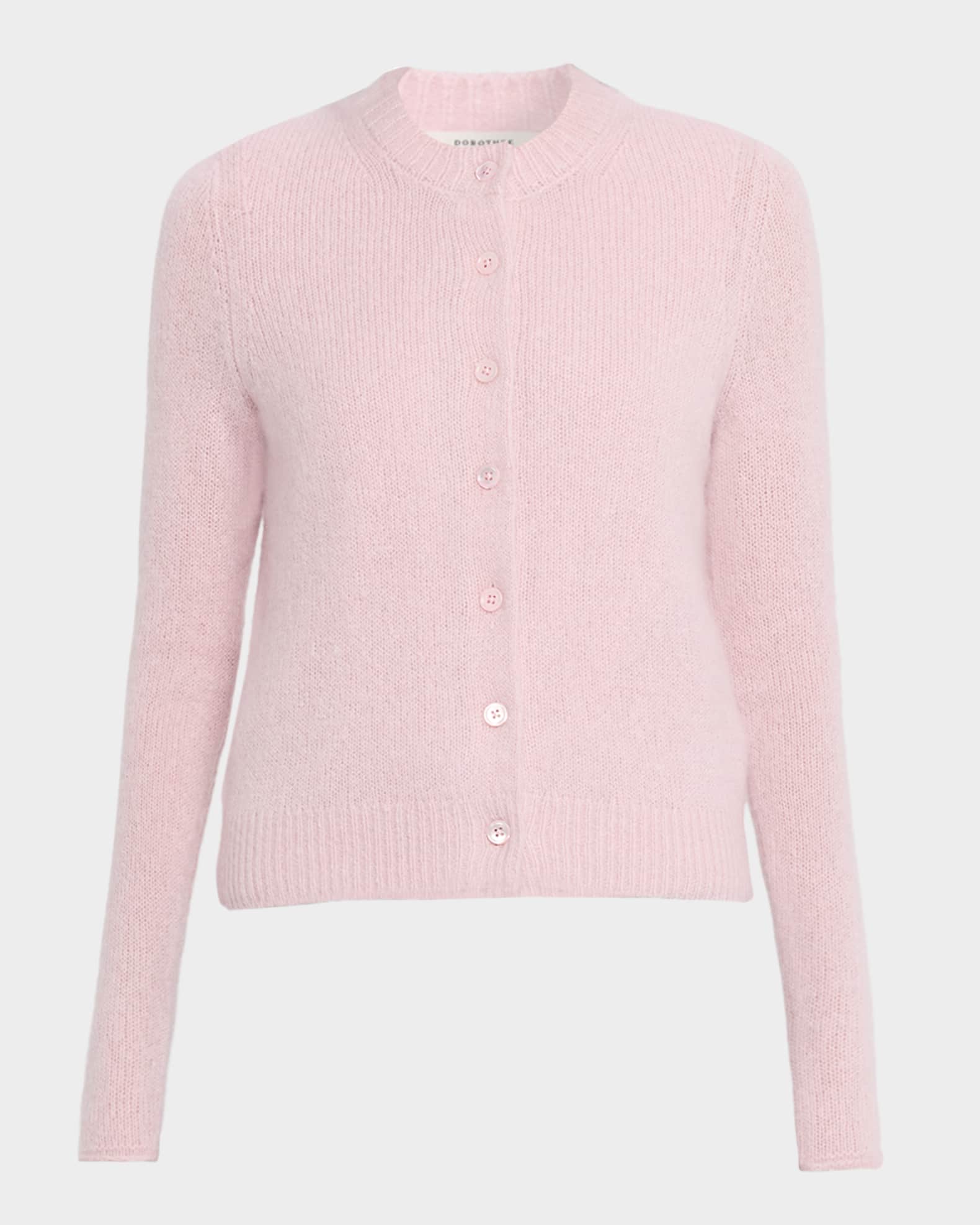 DOROTHEE SCHUMACHER Luxury Love Cashmere Button-Down Cardigan | Neiman ...