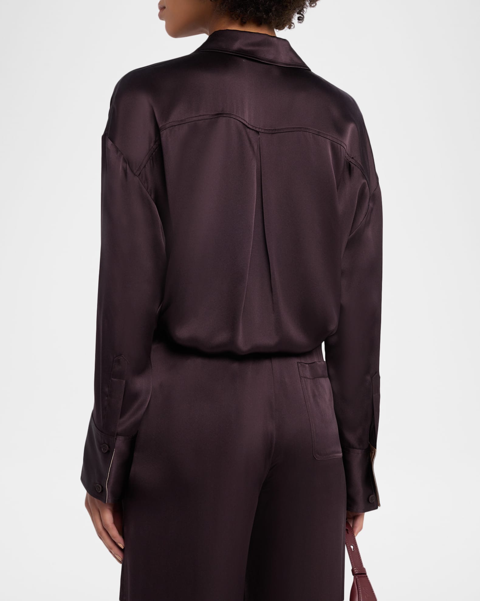 Sablyn Benton Silk Charmeuse Top | Neiman Marcus