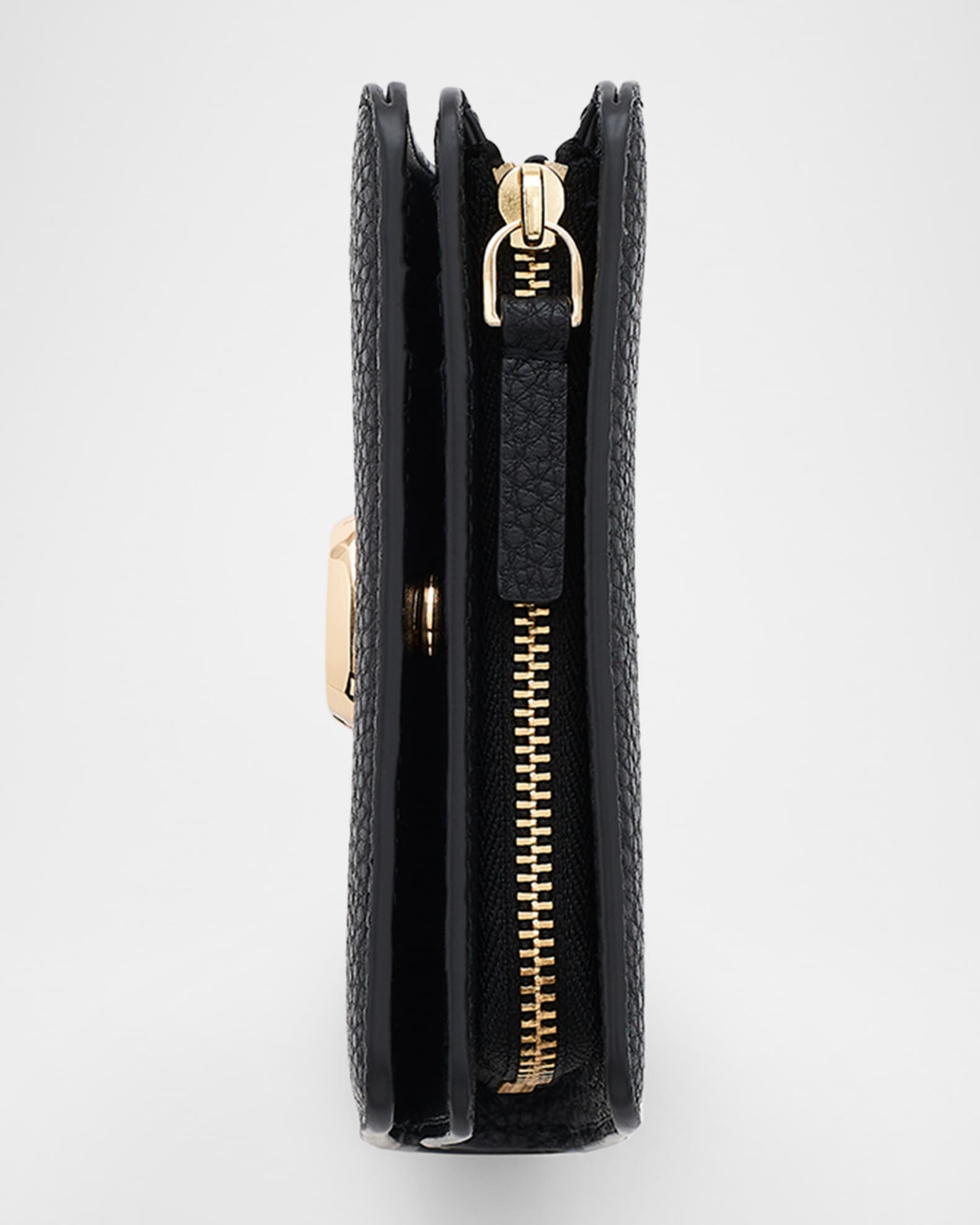 Marc Jacobs The Pebble J Marc Mini Compact Wallet | Neiman Marcus