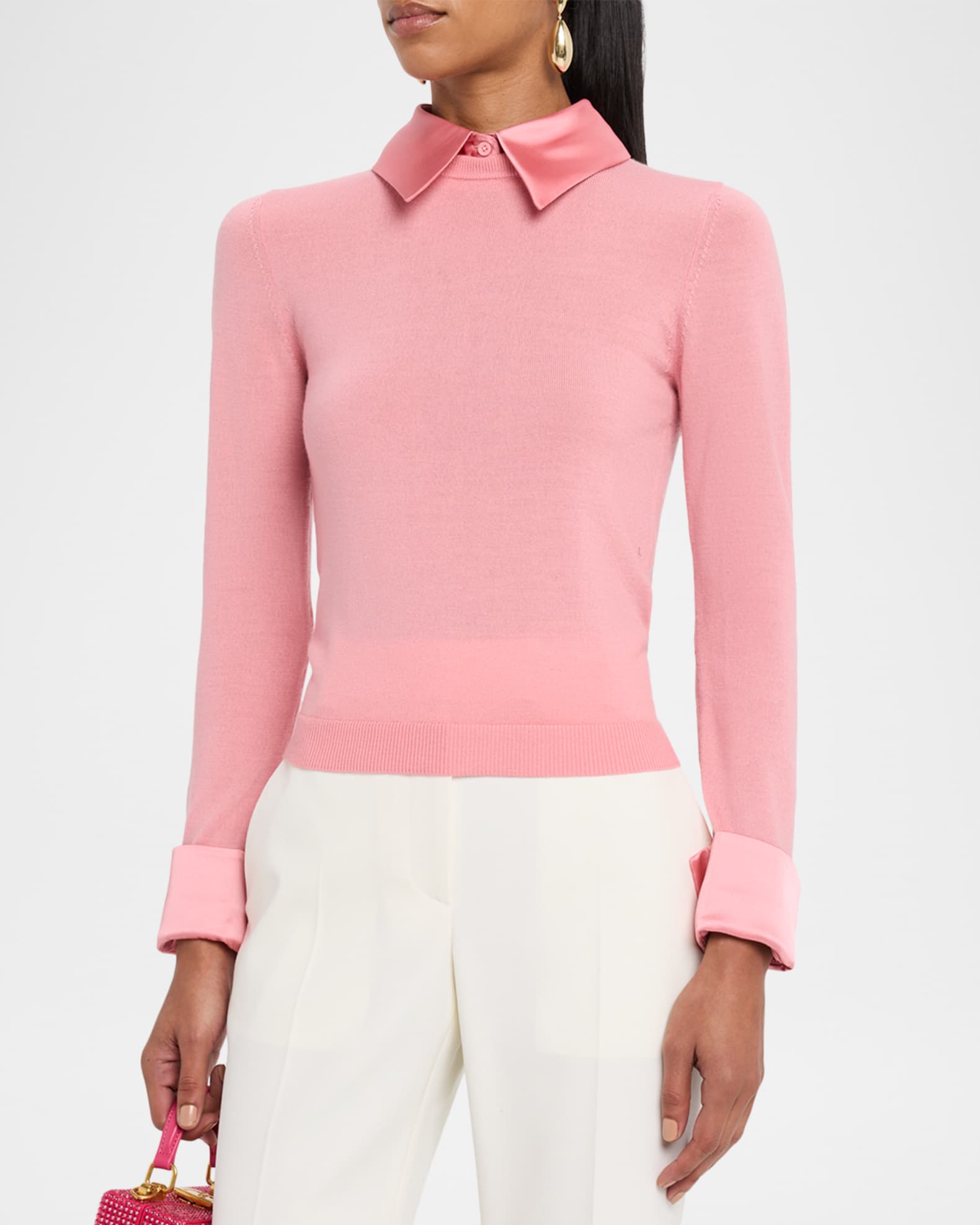 alyssa collared jumper