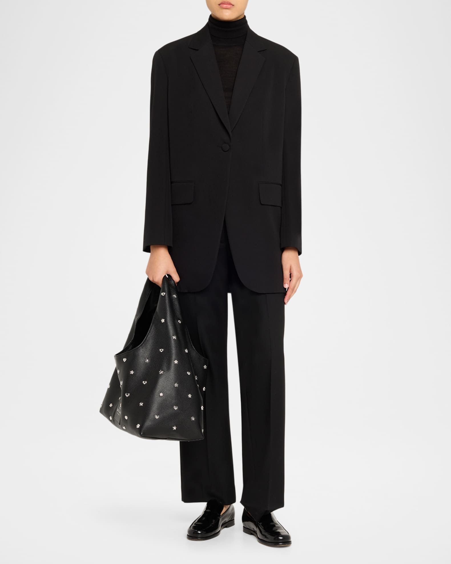 Marc Jacobs The Mini Icon Stud Sack Shoulder Bag | Neiman Marcus