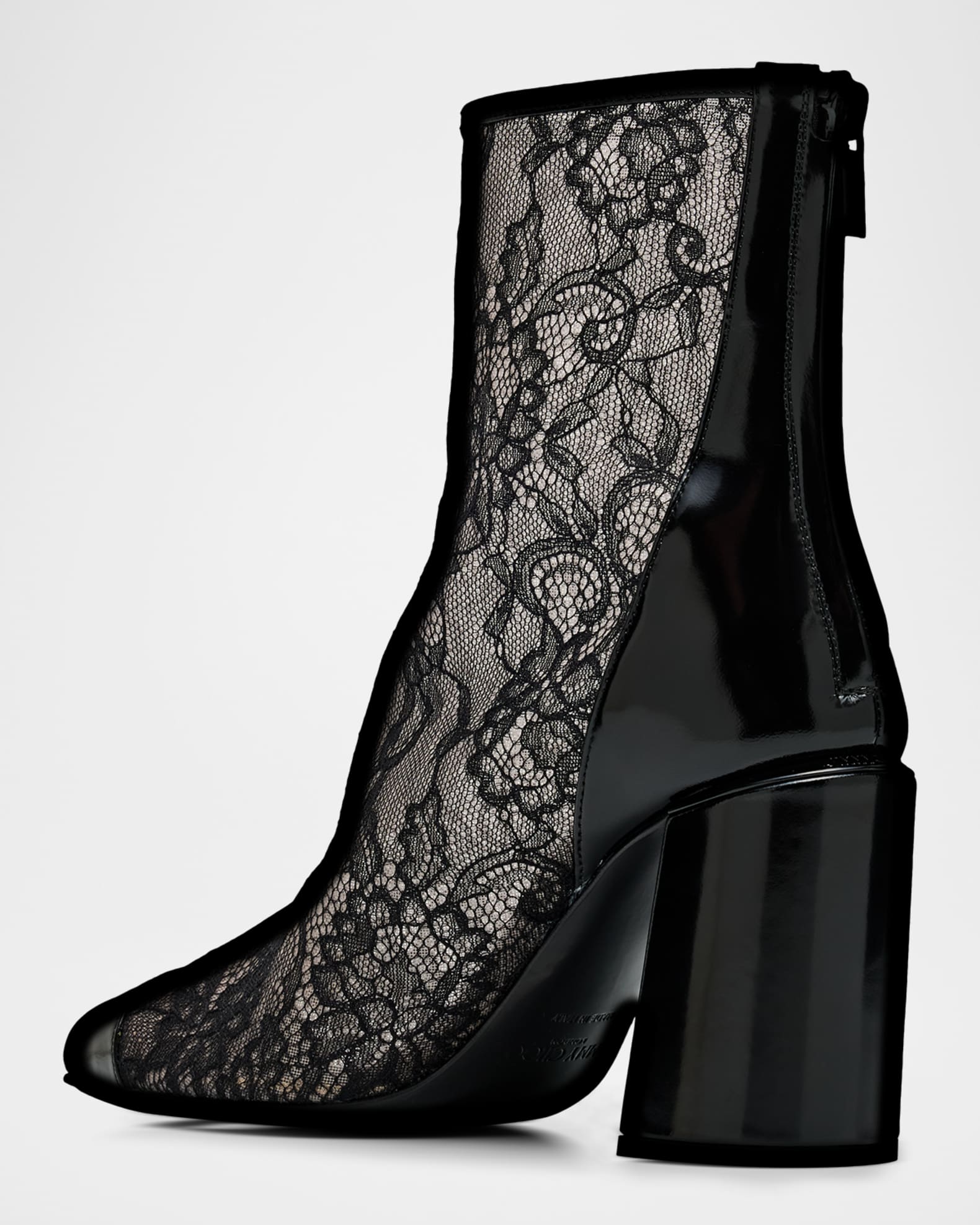Jimmy Choo Kisu 85 AB Lace Ankle Booties | Neiman Marcus