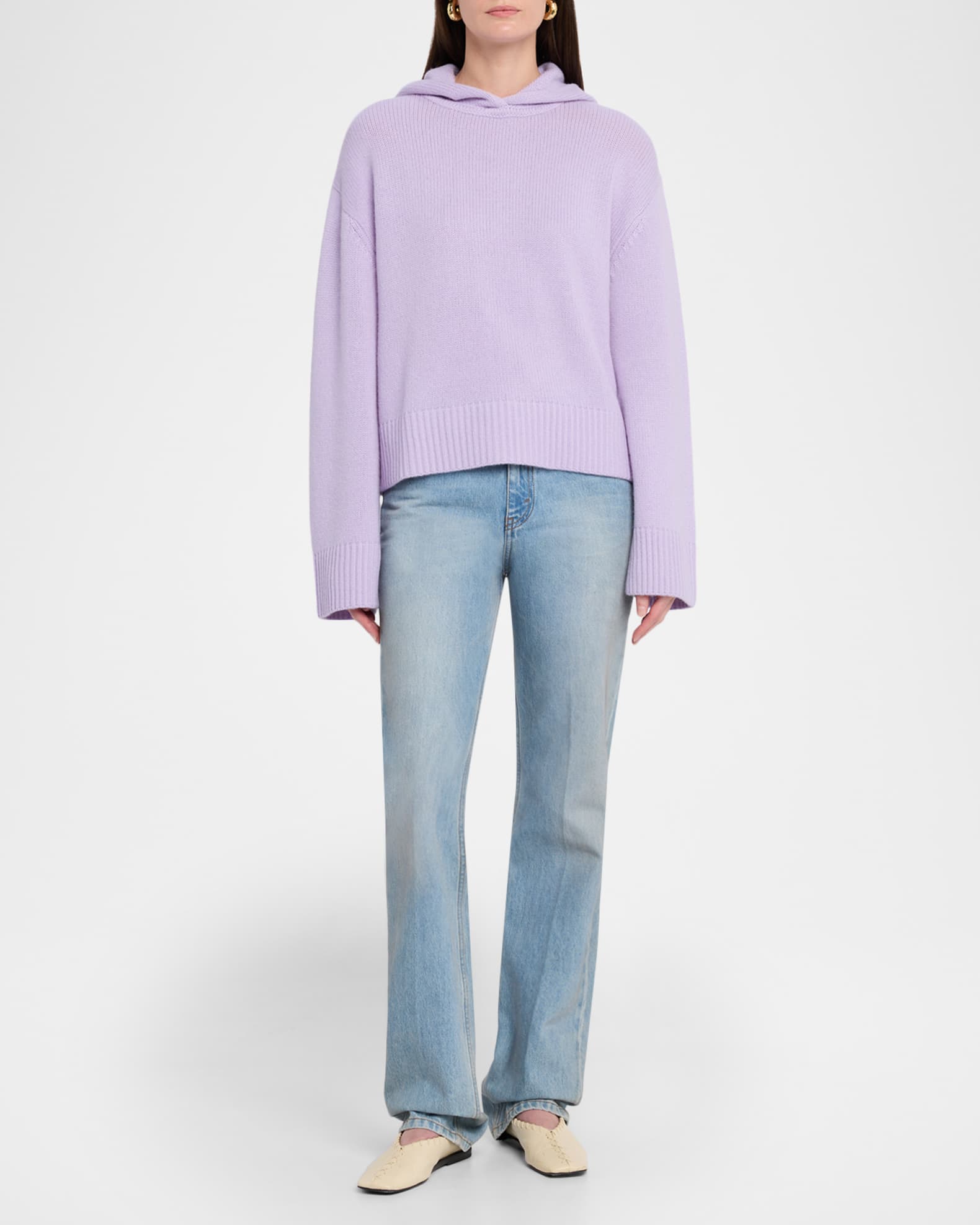 Lisa Yang Karolin Hooded Cashmere Sweater | Neiman Marcus