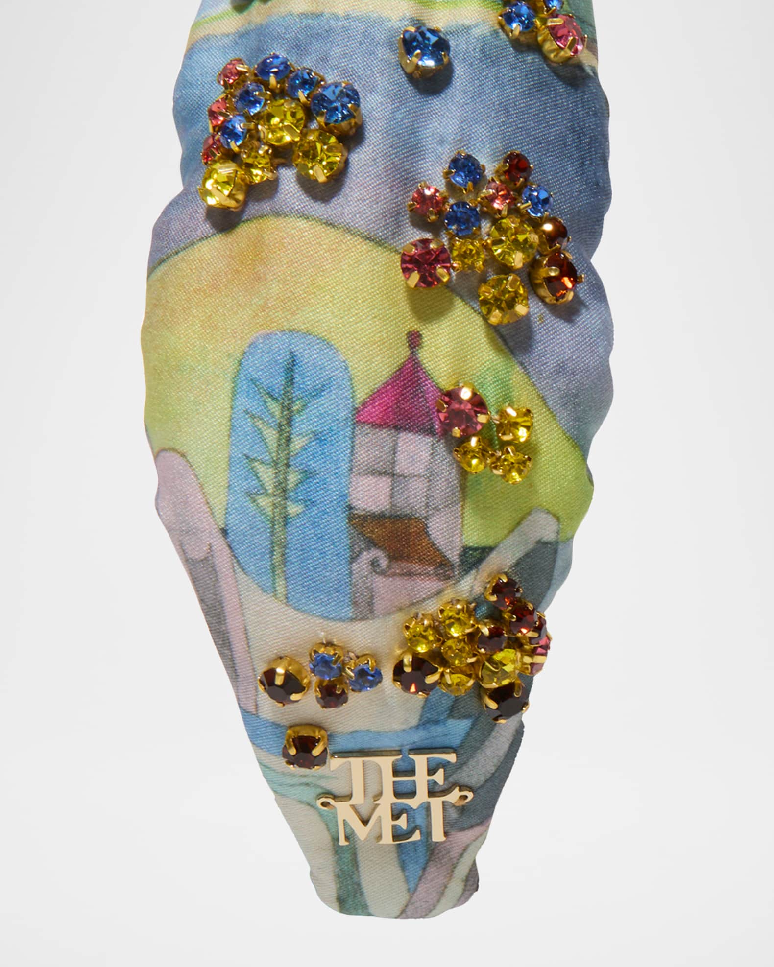 Lele Sadoughi x The Met Klee "Black Columns in a Landscape" Headband ...