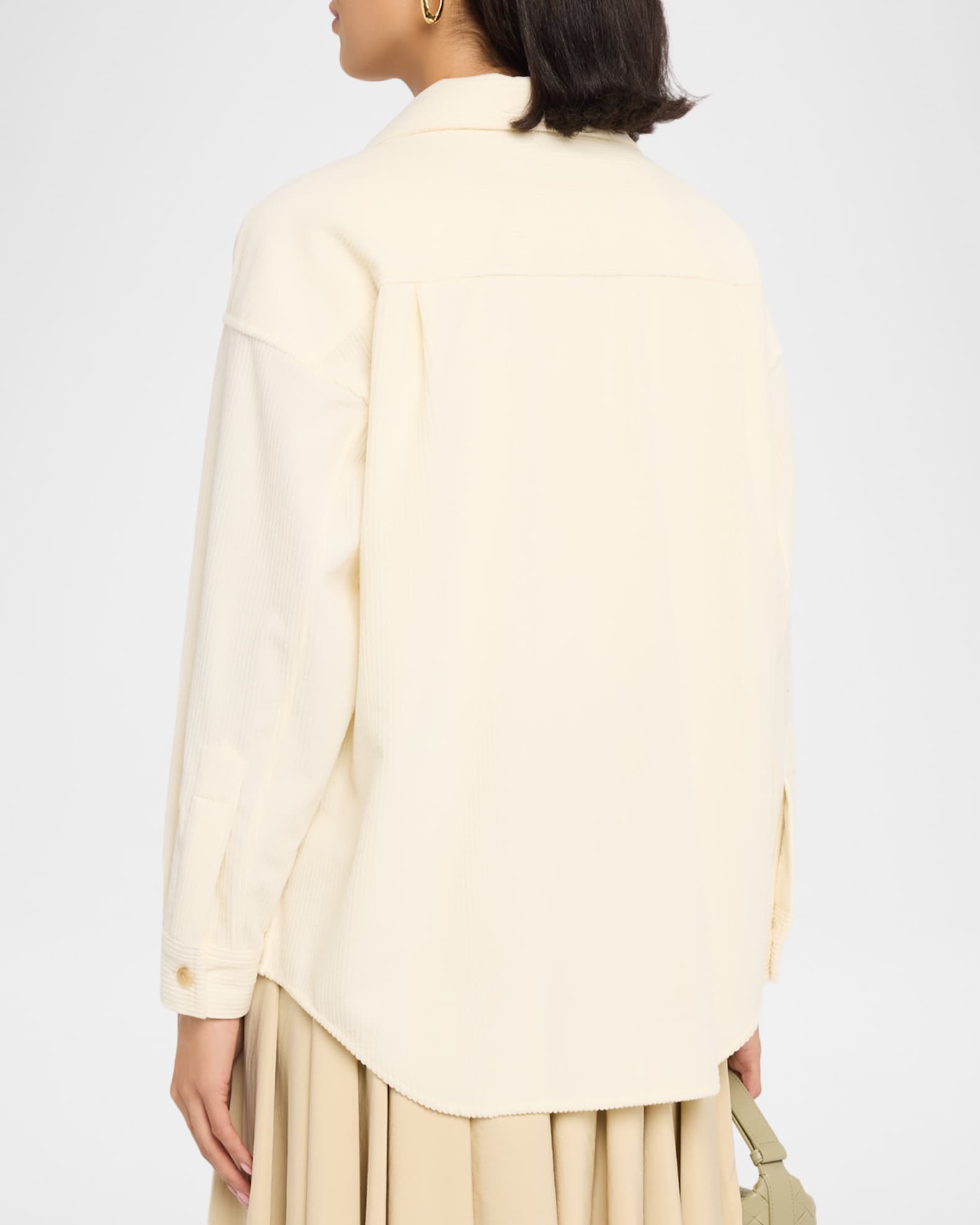 Loro Piana Darby Corduroy Shirt Jacket | Neiman Marcus