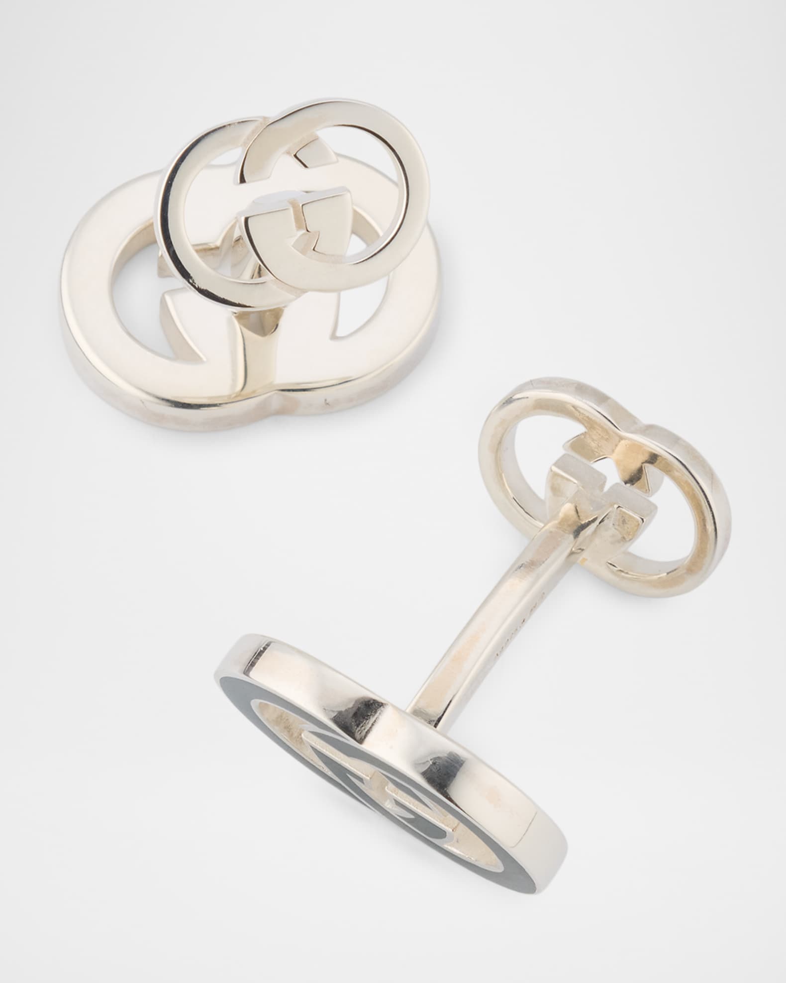 Gucci Men's Gucci Interlocking Enamel Cufflinks | Neiman Marcus