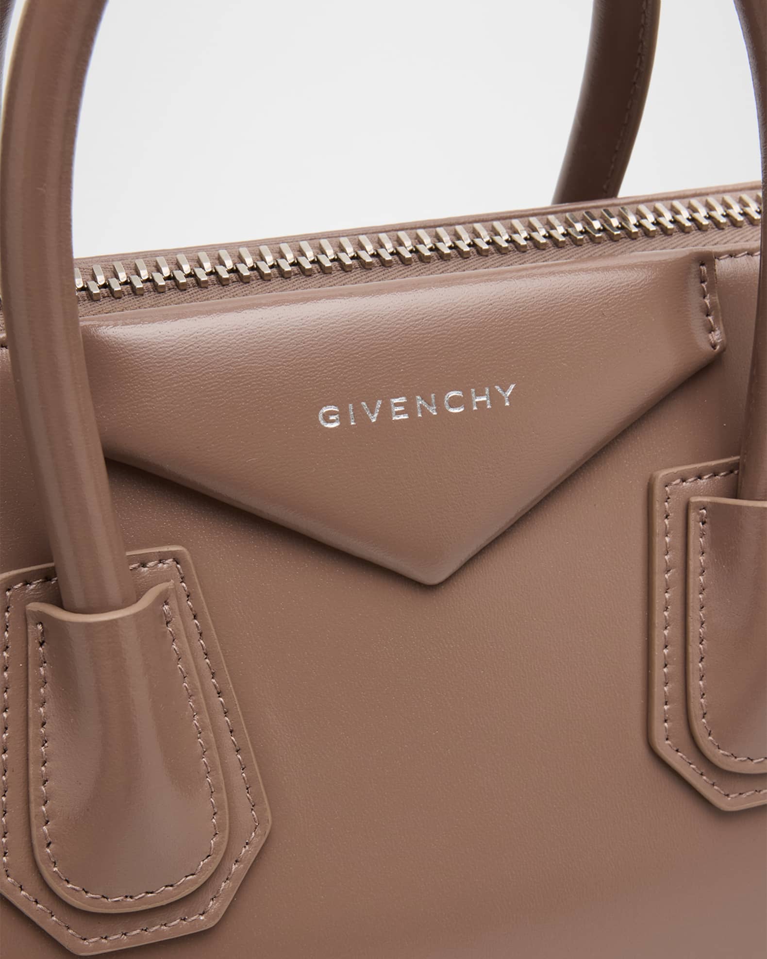 Givenchy Small Antigona Leather Top-Handle Bag | Neiman Marcus