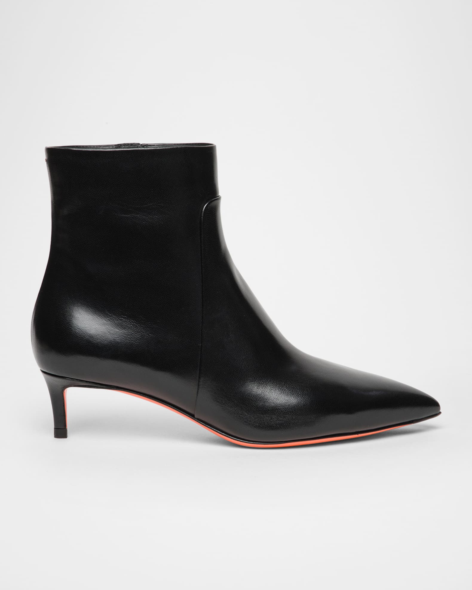 Santoni 45mm Leather Ankle Boots | Neiman Marcus