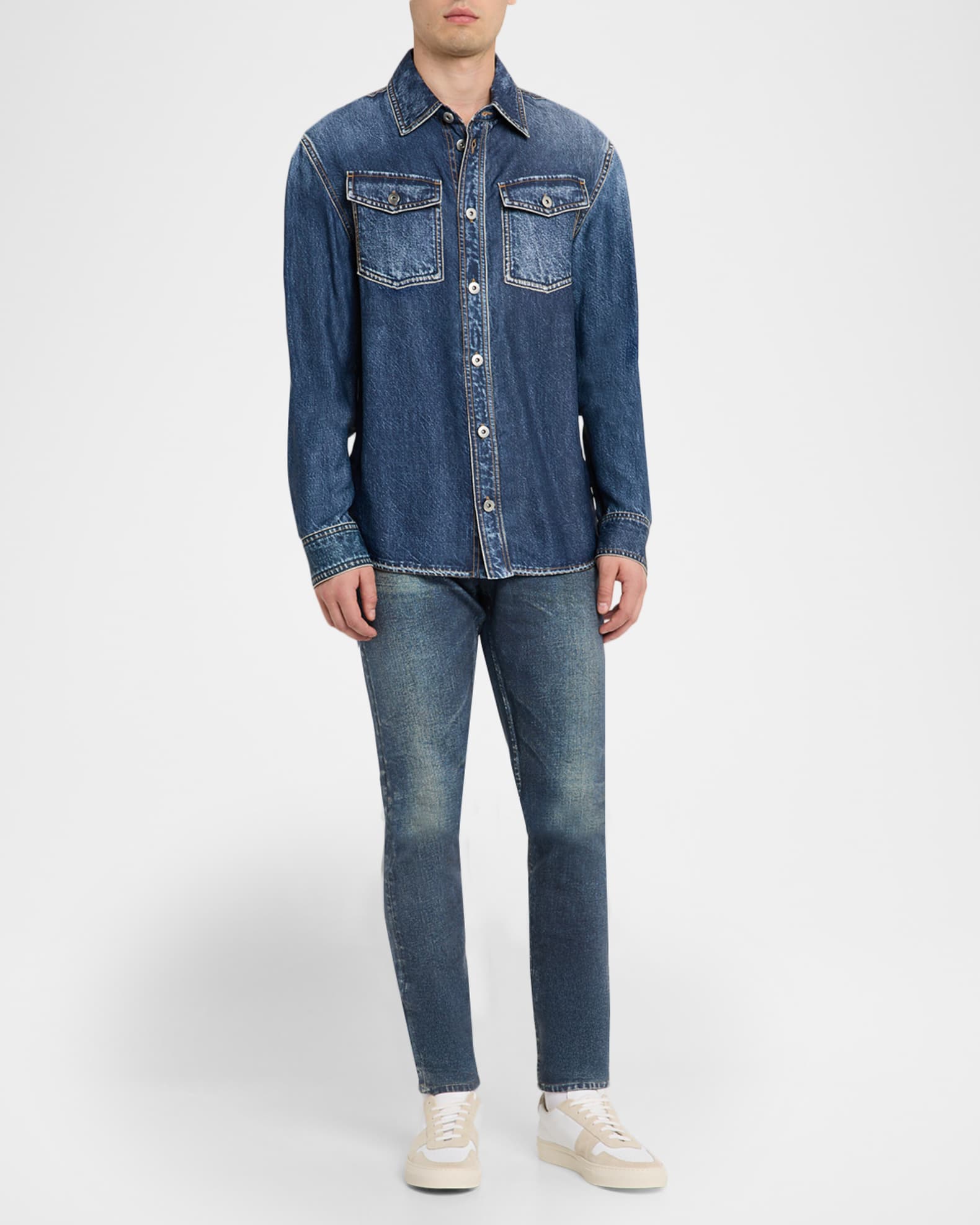 Rag & Bone Men's Miramar Fit 3 Athletic Five-Pocket Pants | Neiman Marcus