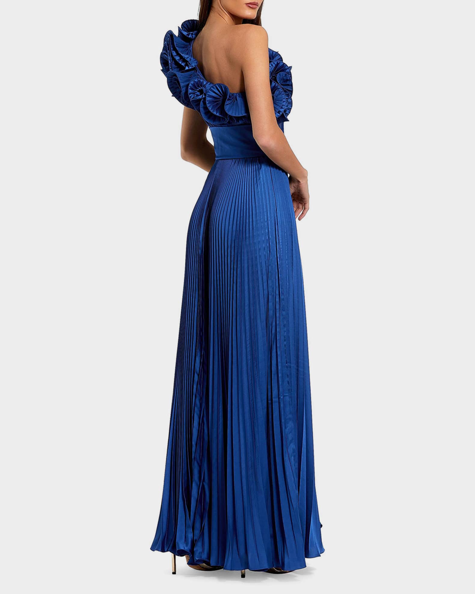 Mac Duggal Pleated Gown