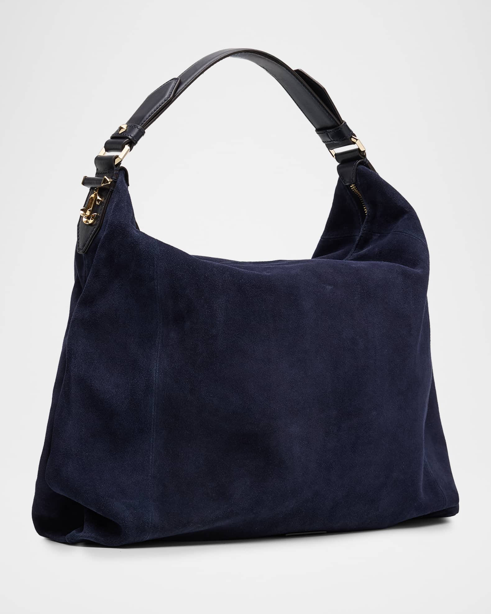 Jimmy Choo Ana Suede Hobo Bag | Neiman Marcus
