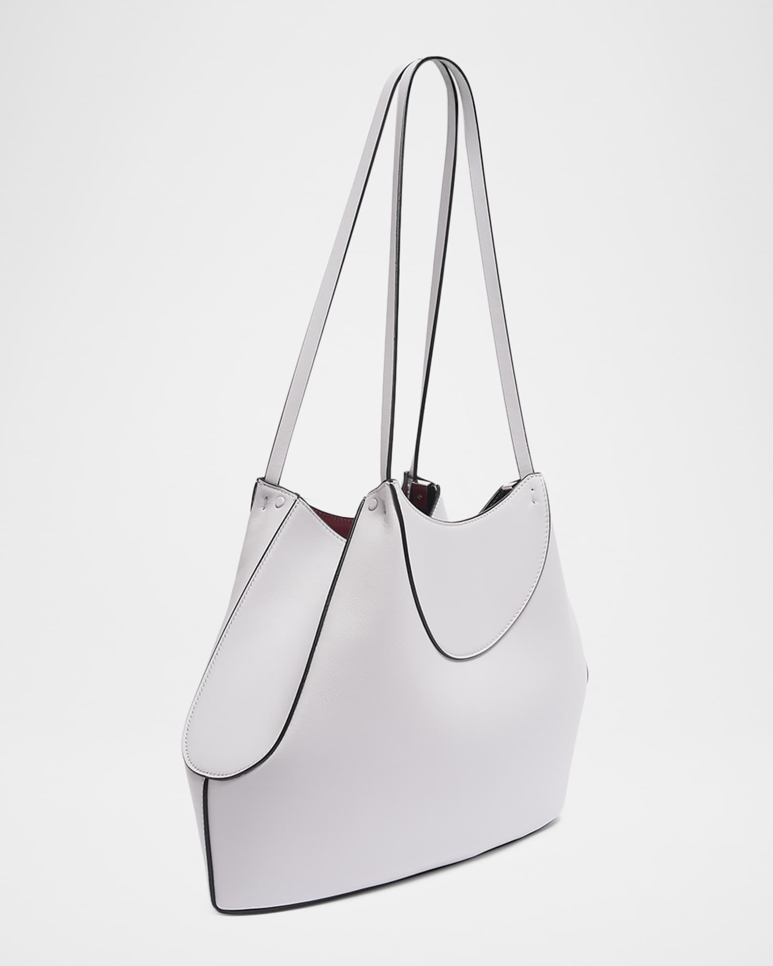 Givenchy Facet Geometric Shoulder Bag in Grain Leather | Neiman Marcus