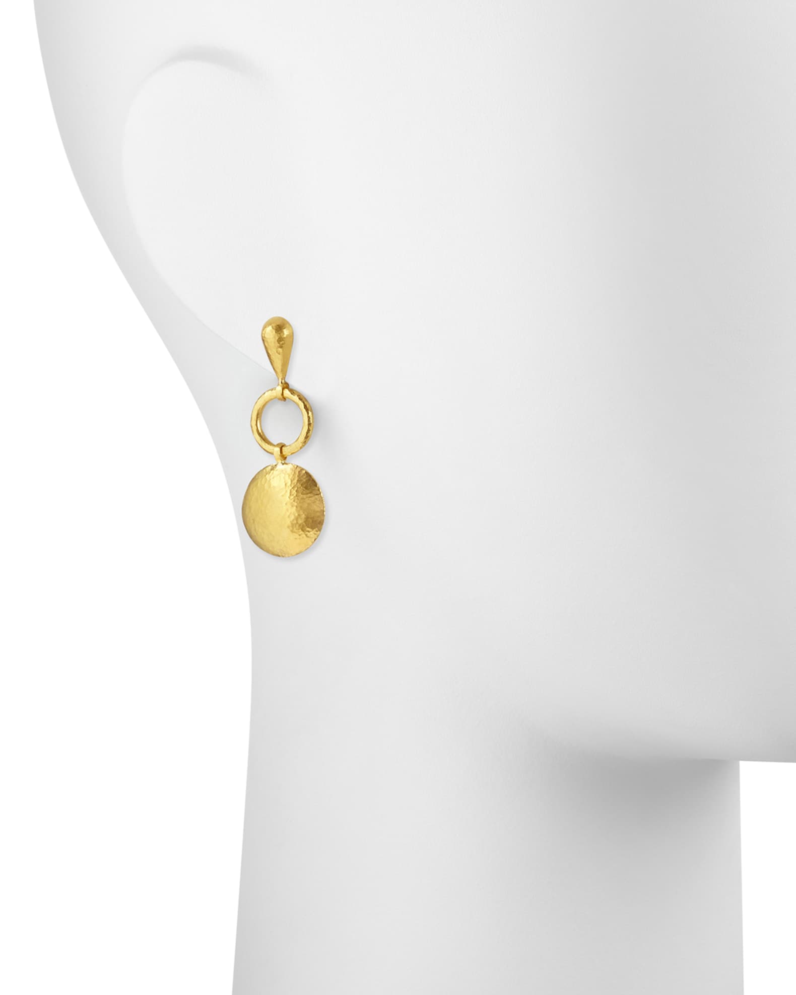 Gurhan Long Lentil Drop Spell Earrings | Neiman Marcus