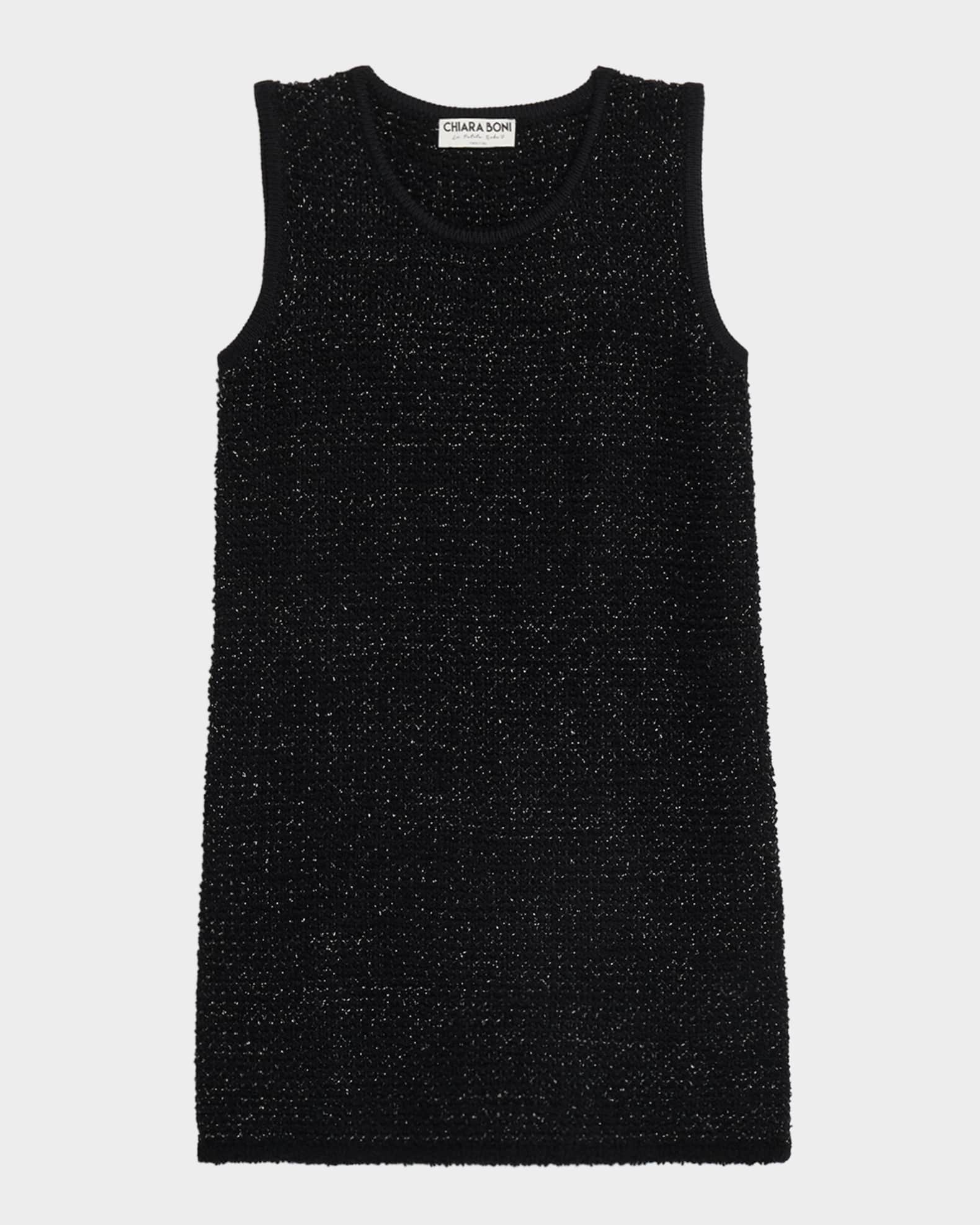 Chiara Boni La Petite Robe Bilok Sleeveless Shimmer Knit Mini Dress ...