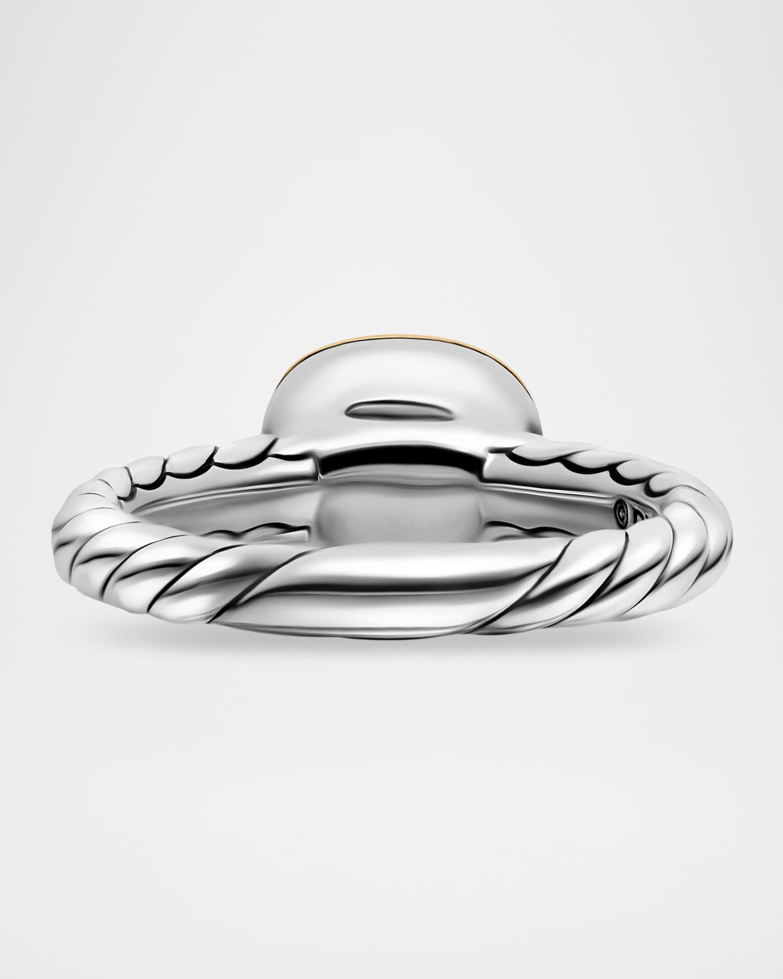David Yurman DY Mercer Color Stone Ring with Sky Blue Topaz in Silver ...