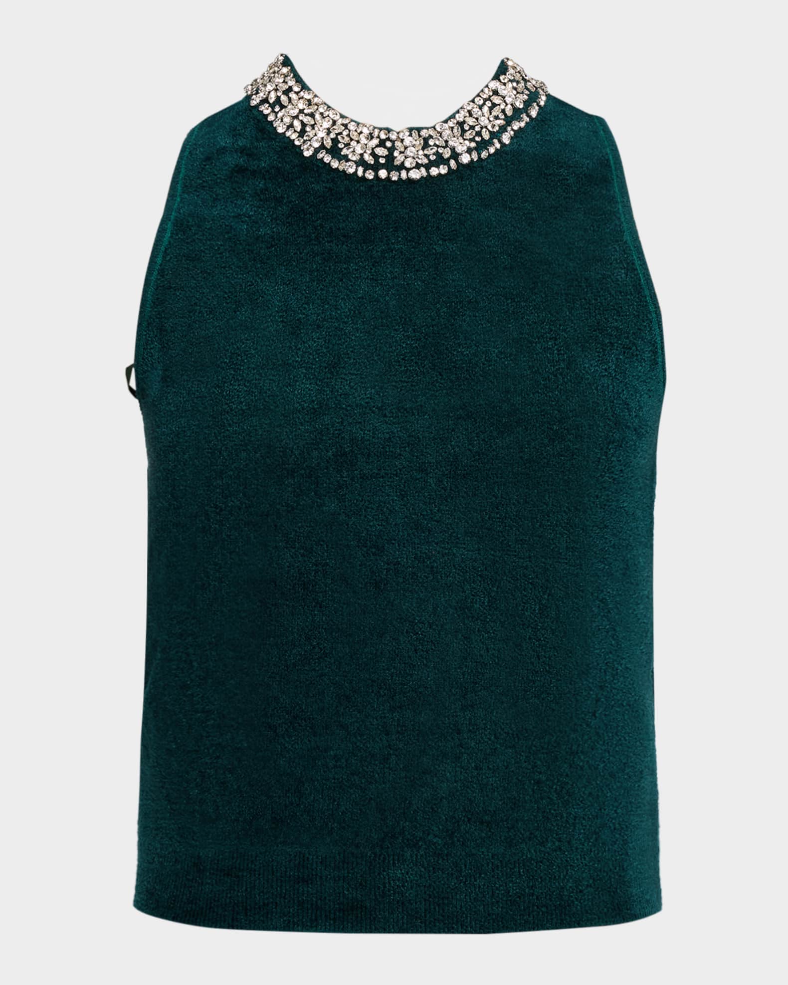 SIMKHAI Rema Crystal-Embellished Top | Neiman Marcus