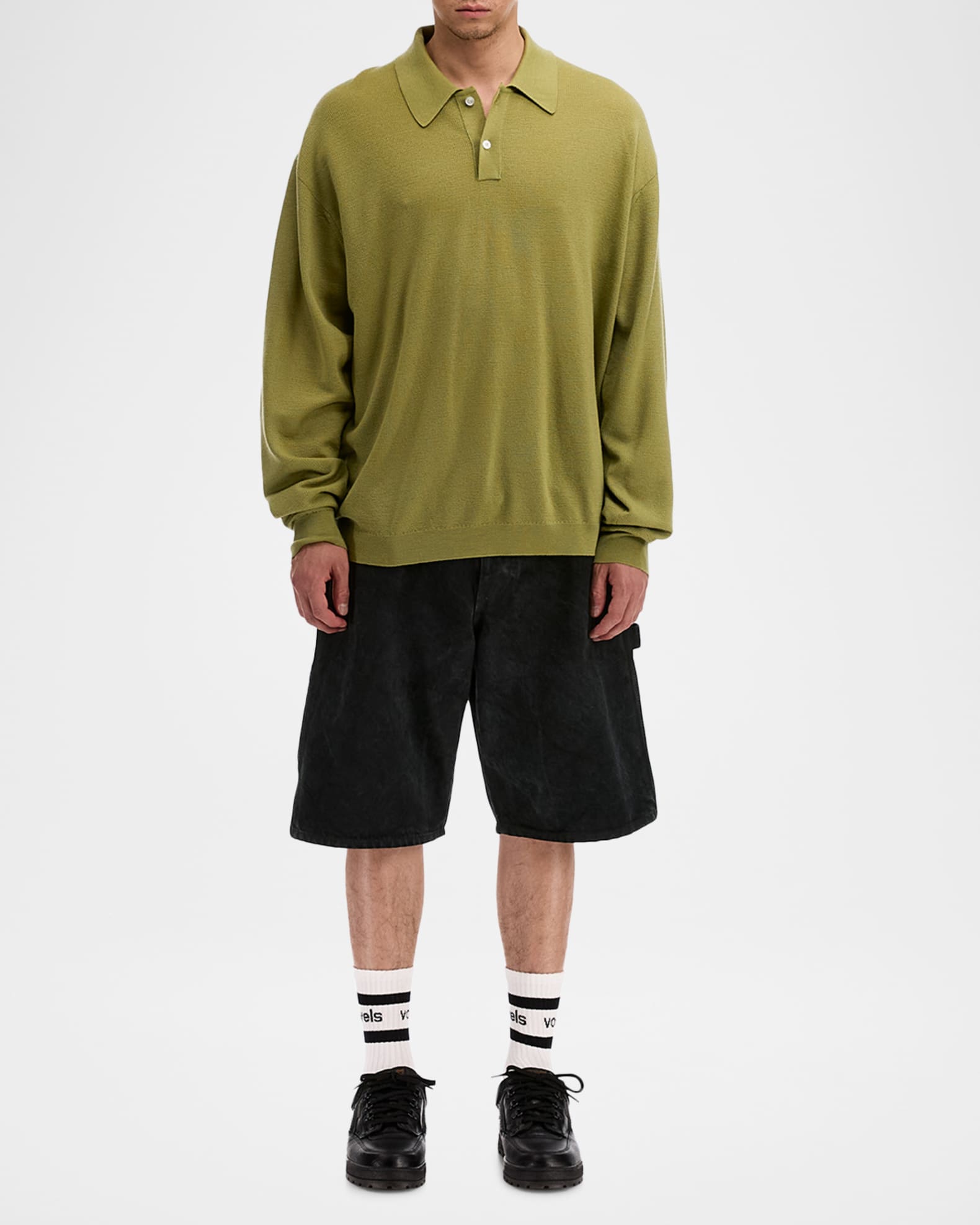 vowels Men's Lightweight Knit Sweater | Neiman Marcus