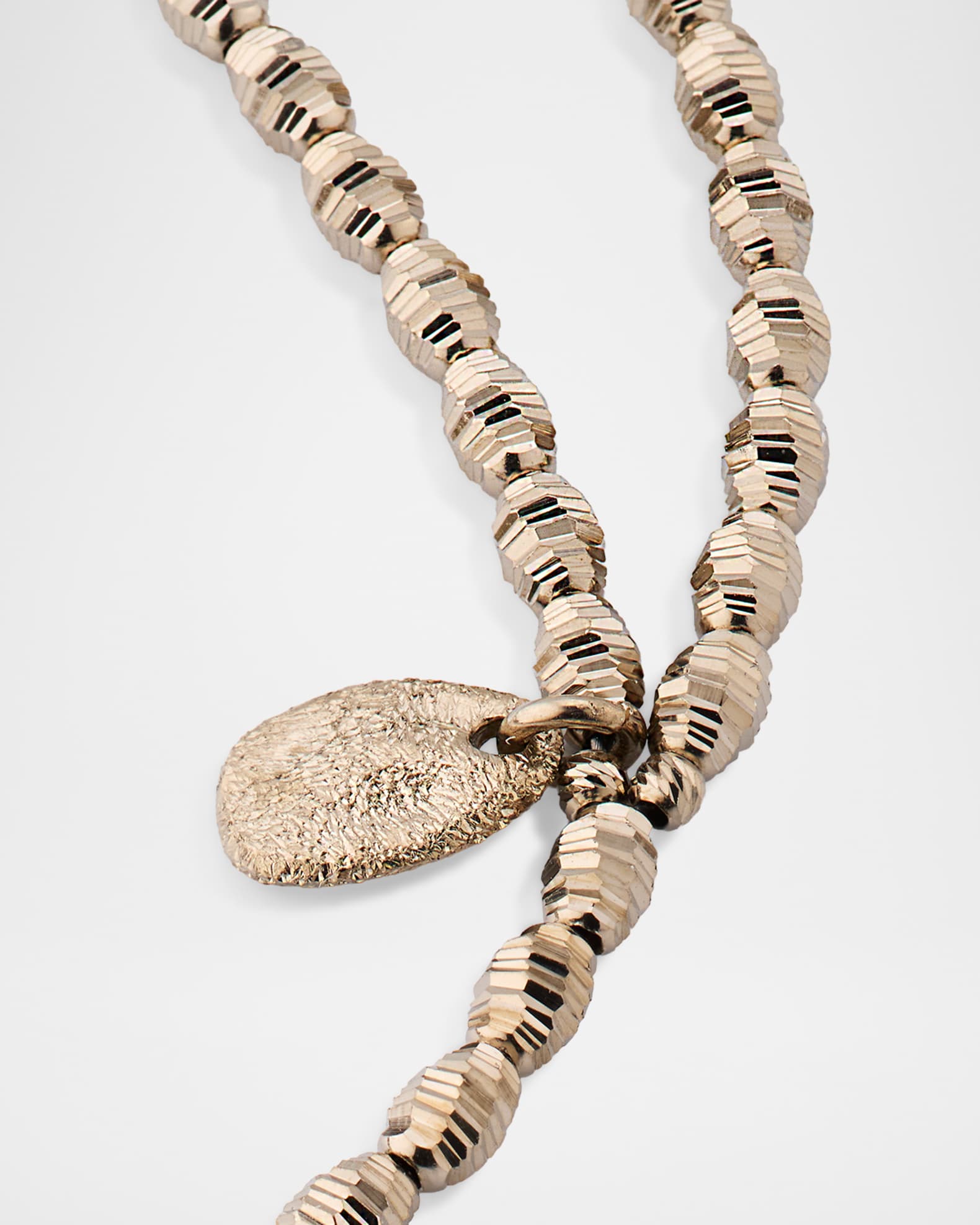 Brunello Cucinelli Gemmae Beaded Lariat Necklace | Neiman Marcus
