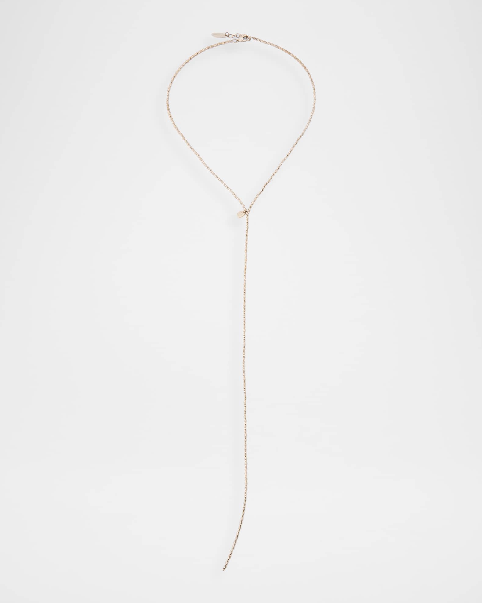 Brunello Cucinelli Gemmae Beaded Lariat Necklace | Neiman Marcus