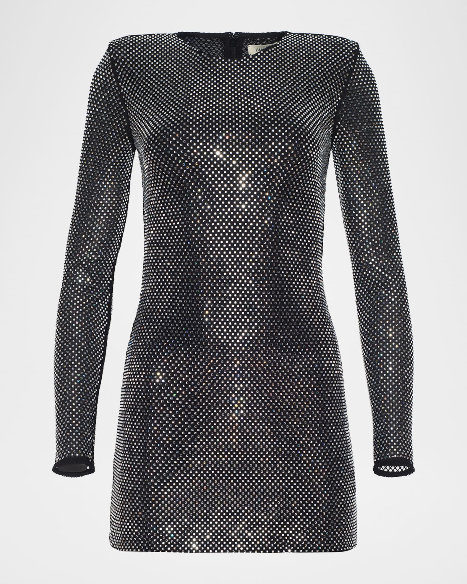 L'Agence Harlynn Crystal Mini Dress | Neiman Marcus