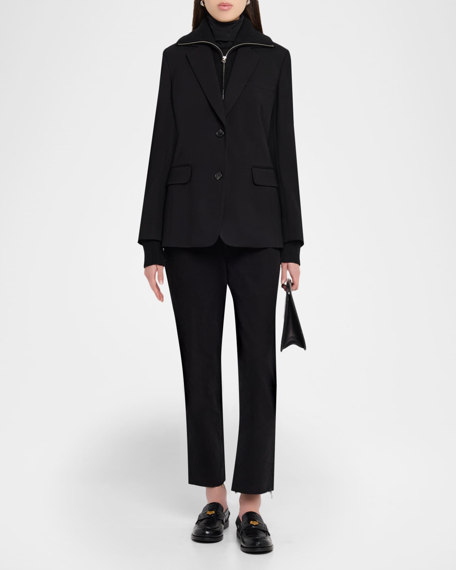 Rag & Bone Frank Ponte 2-in-1 Blazer | Neiman Marcus