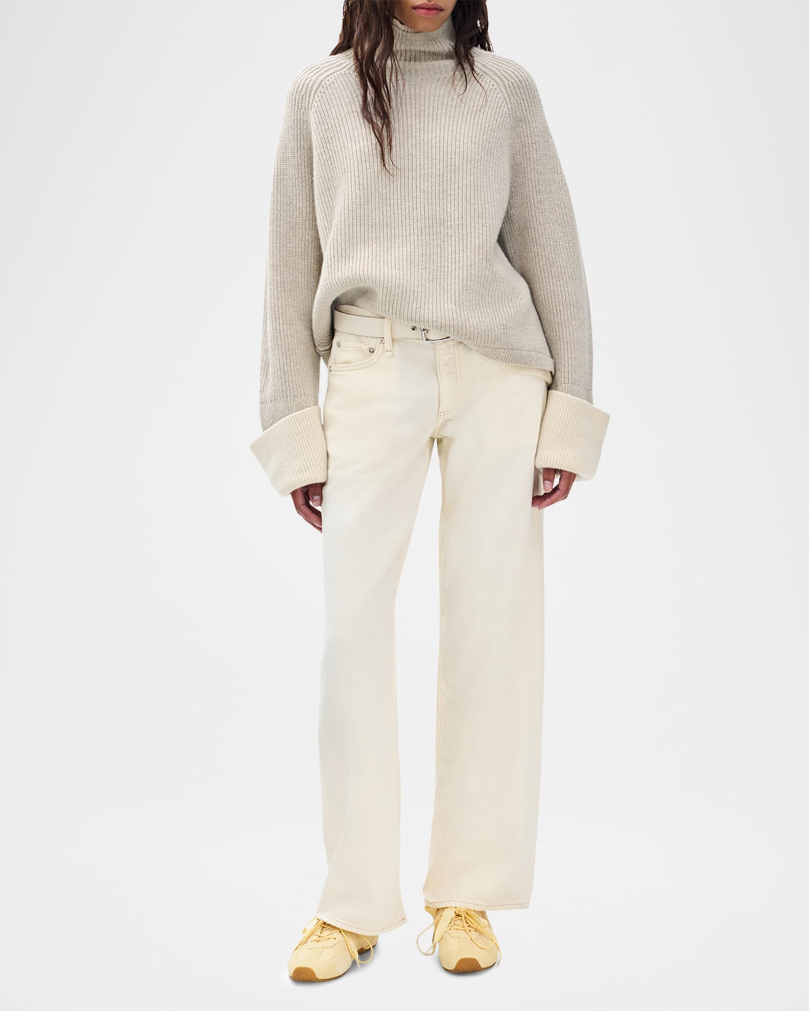 Rag & Bone Ilaria Wool Turtleneck Sweater | Neiman Marcus