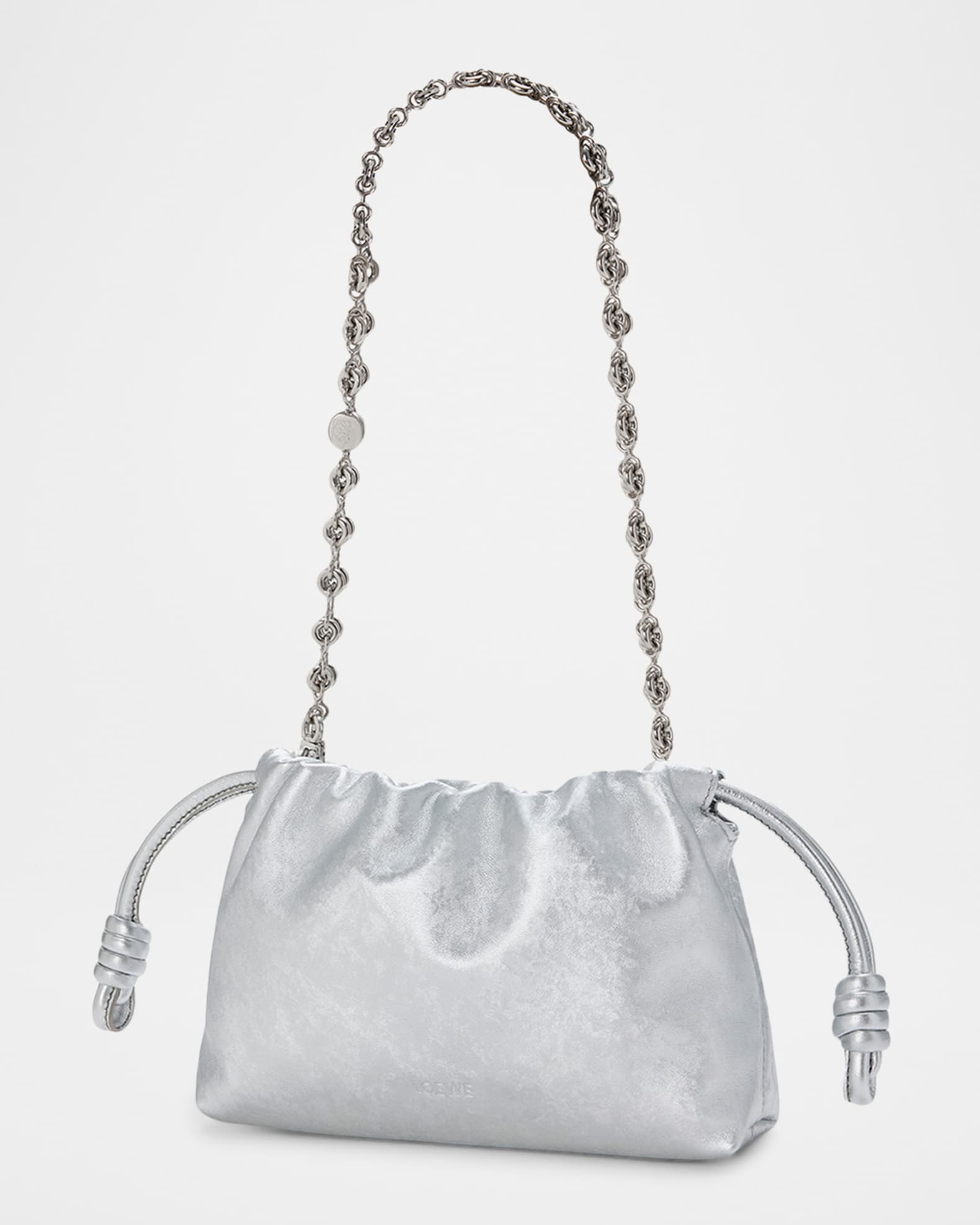 Loewe Flamenco Clutch Bag in Moire-Print Leather | Neiman Marcus