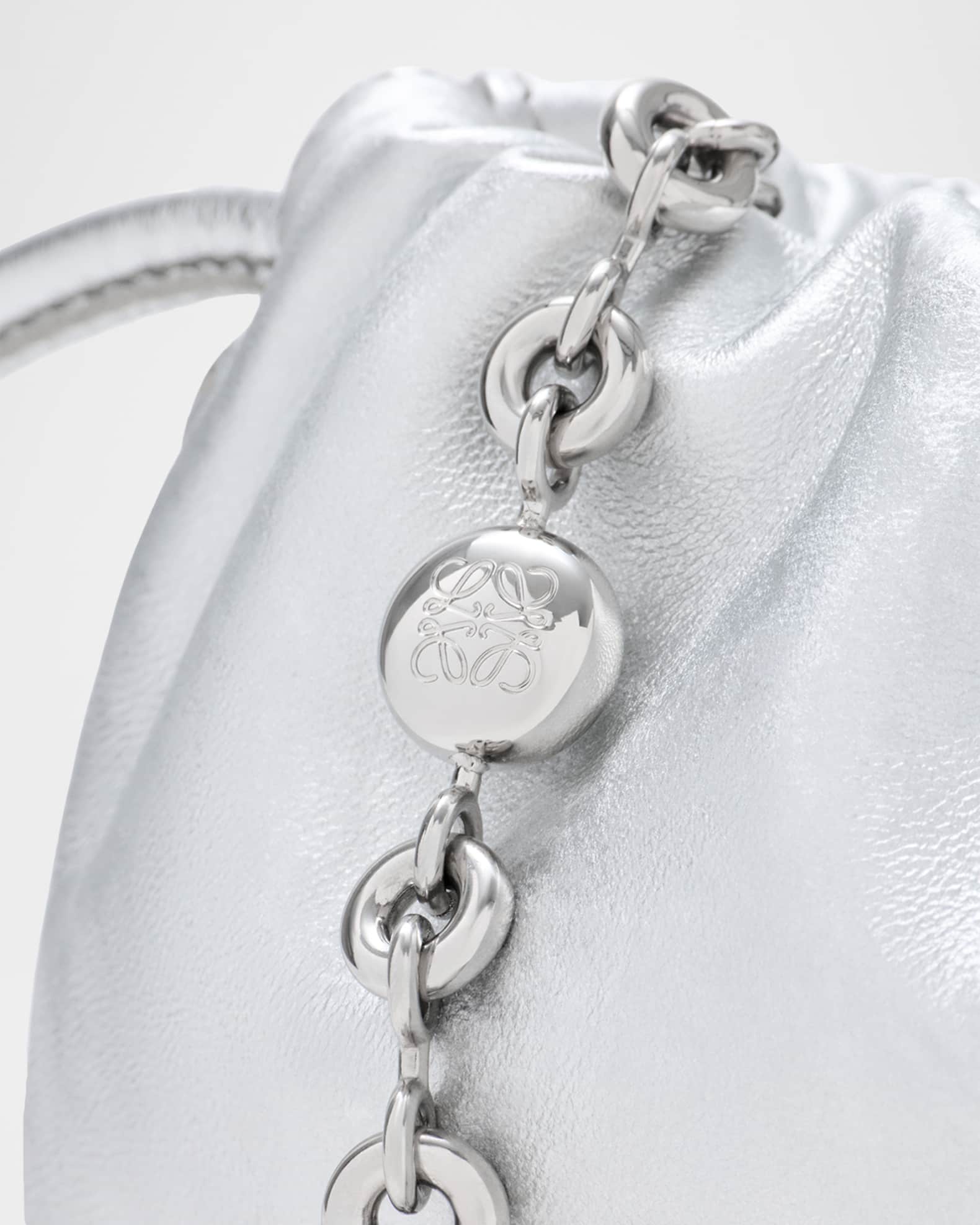 Loewe Flamenco Clutch Bag in Moire-Print Leather | Neiman Marcus