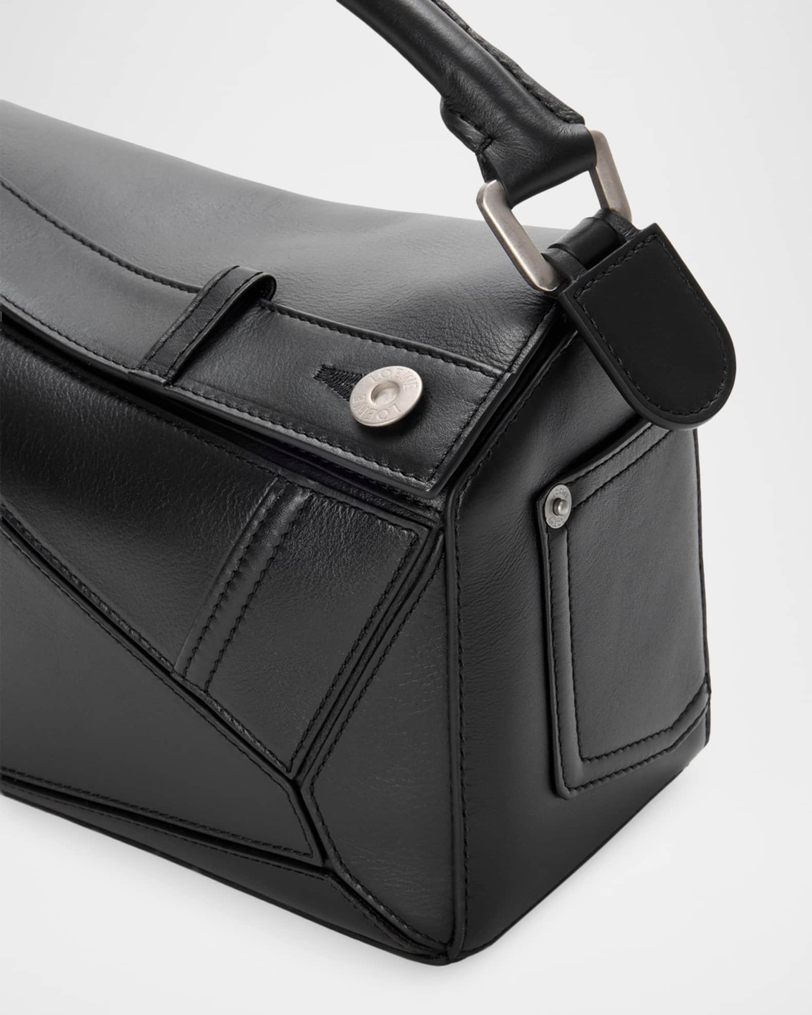 Loewe Puzzle Small Top-Handle Bag in Leather | Neiman Marcus