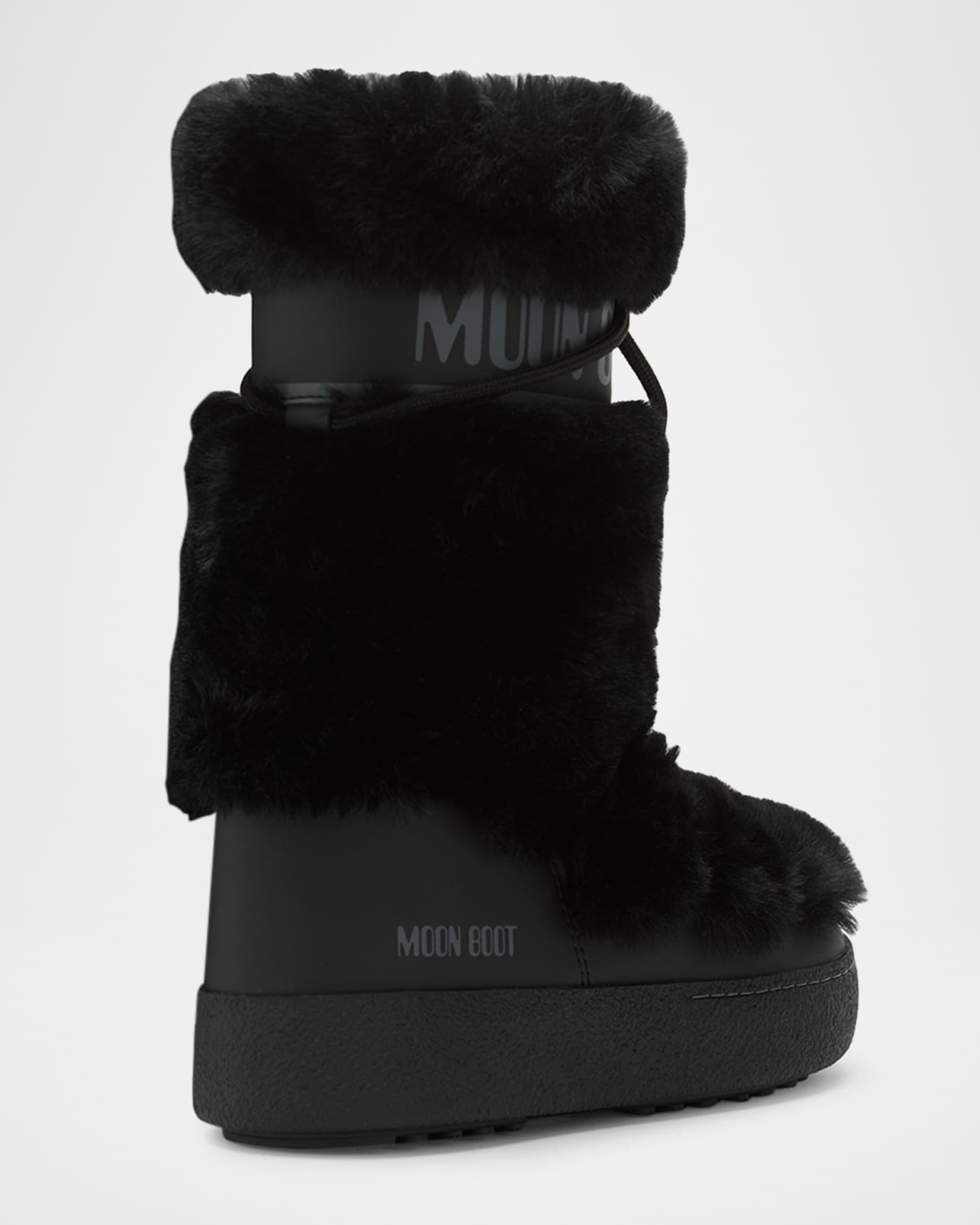 Moon Boot Ltrack Faux Fur High Snow Boots | Neiman Marcus