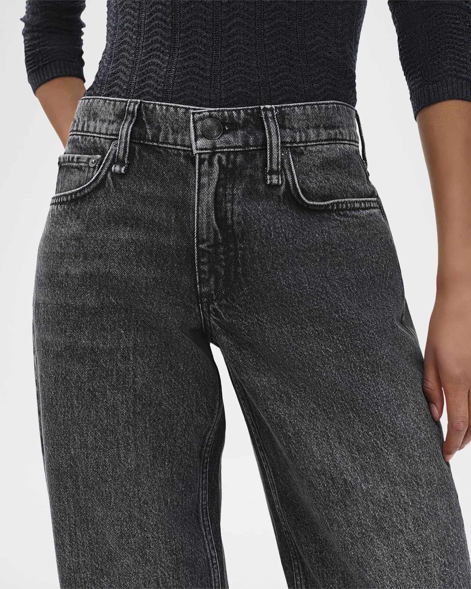Rag & Bone Saige Low-Rise Relaxed Jeans | Neiman Marcus