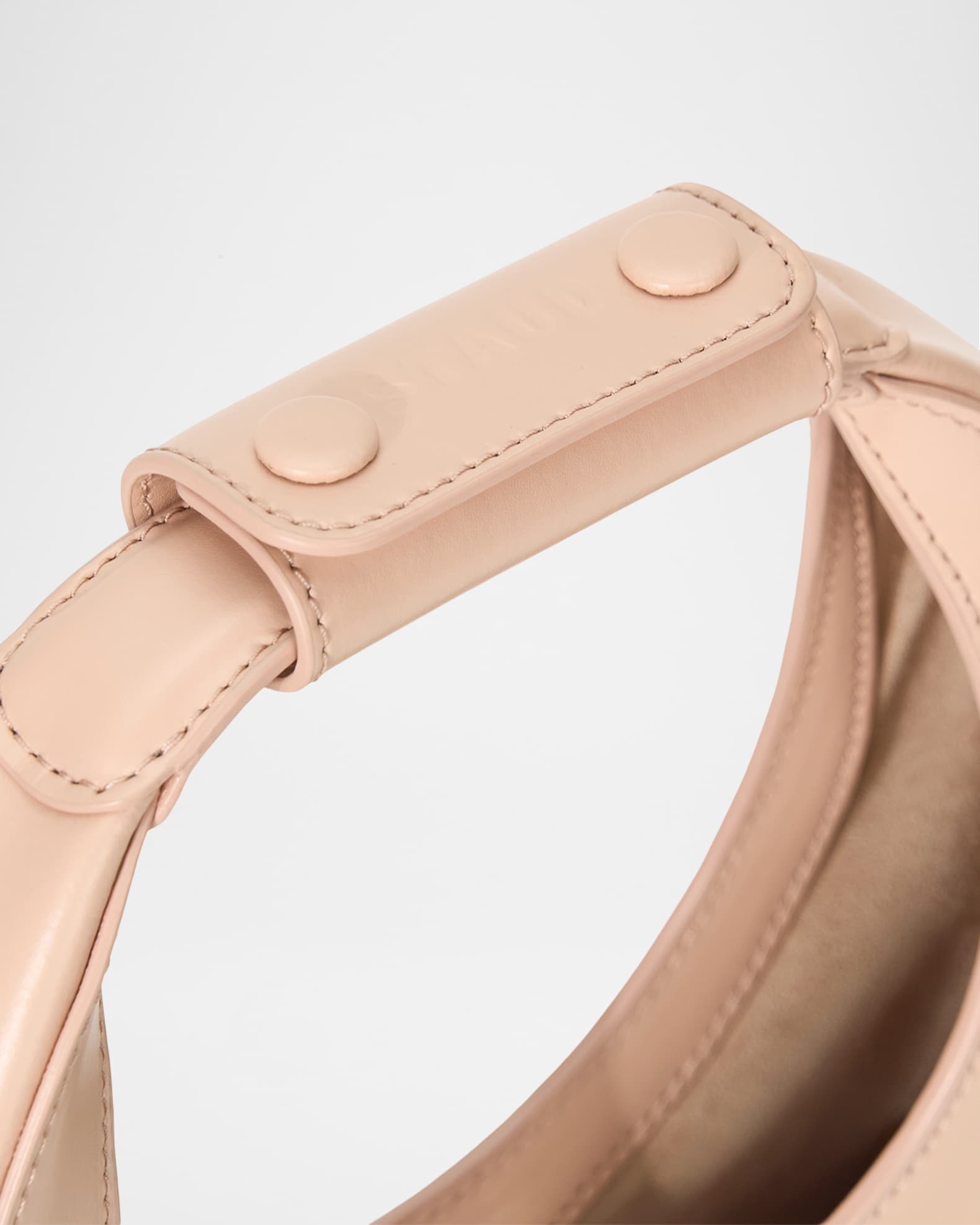 STAUD Moon Mini Smooth Leather Crossbody Bag | Neiman Marcus