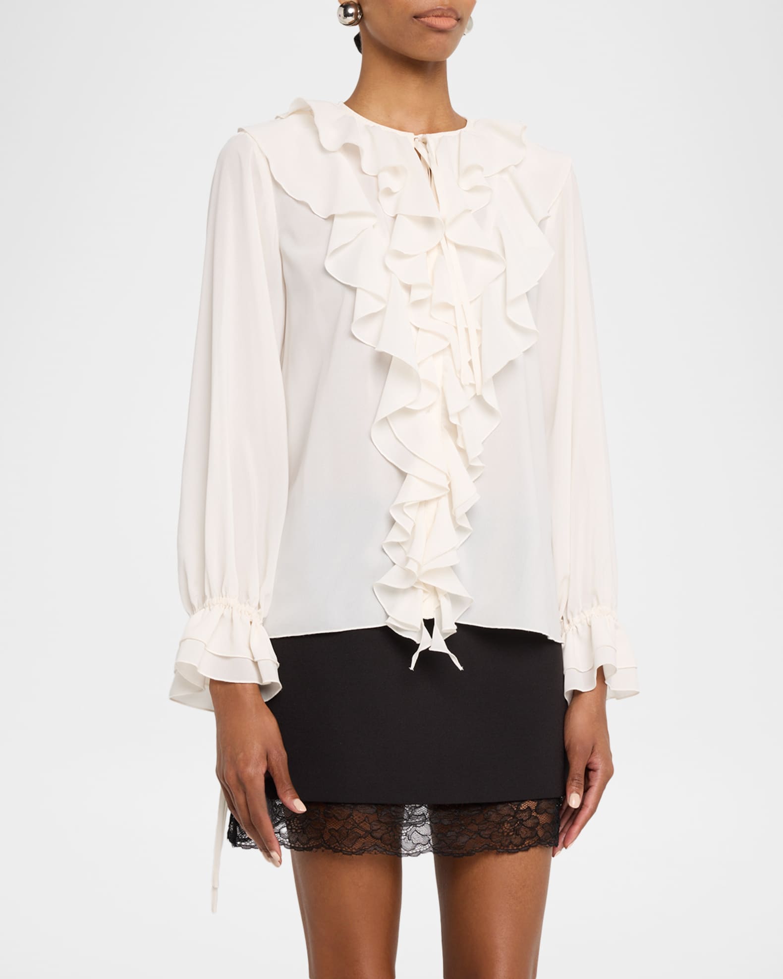 Toccin Tobi Ruffle Blouse | Neiman Marcus