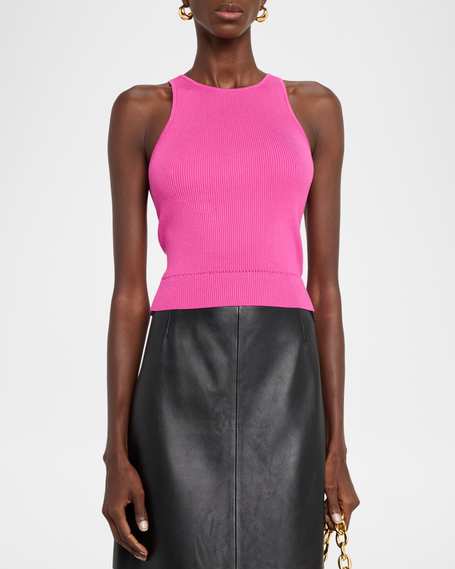 Toccin Avery Racerback Tank Top | Neiman Marcus