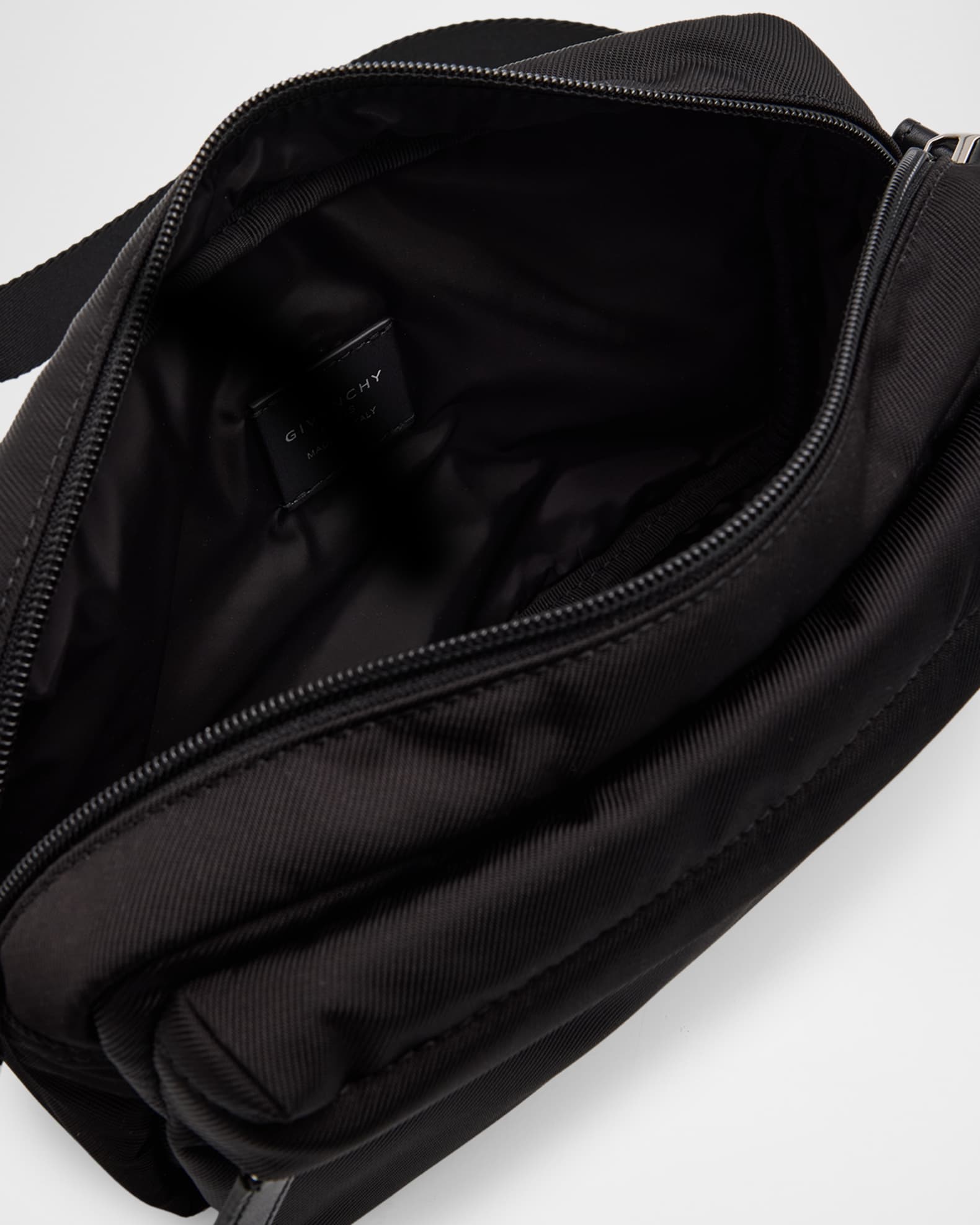 Givenchy Men's Essential U Nylon Crossbody Bag | Neiman Marcus