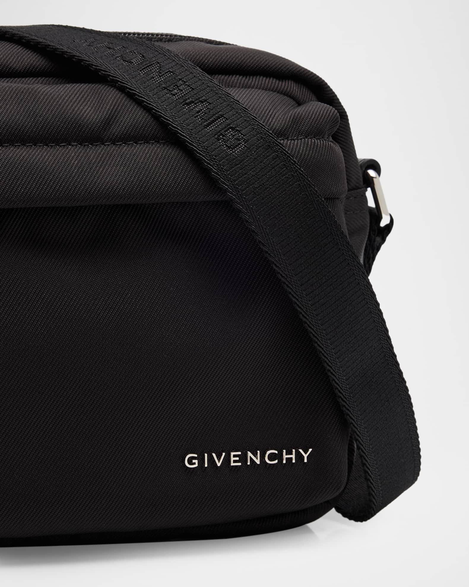 Givenchy Men's Essential U Nylon Crossbody Bag | Neiman Marcus