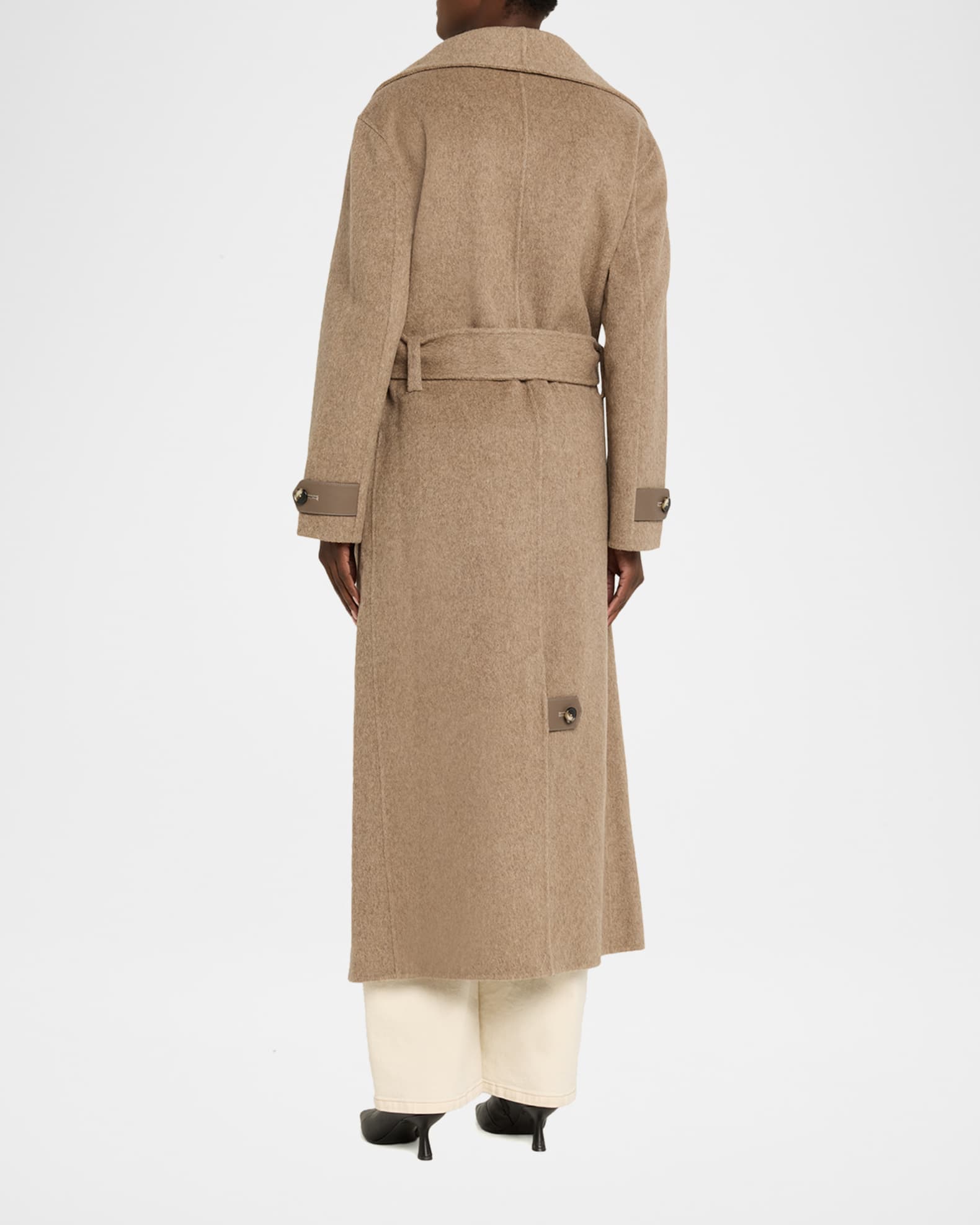 Proenza Schouler White Label Corey Splittable Wool Maxi Coat | Neiman ...