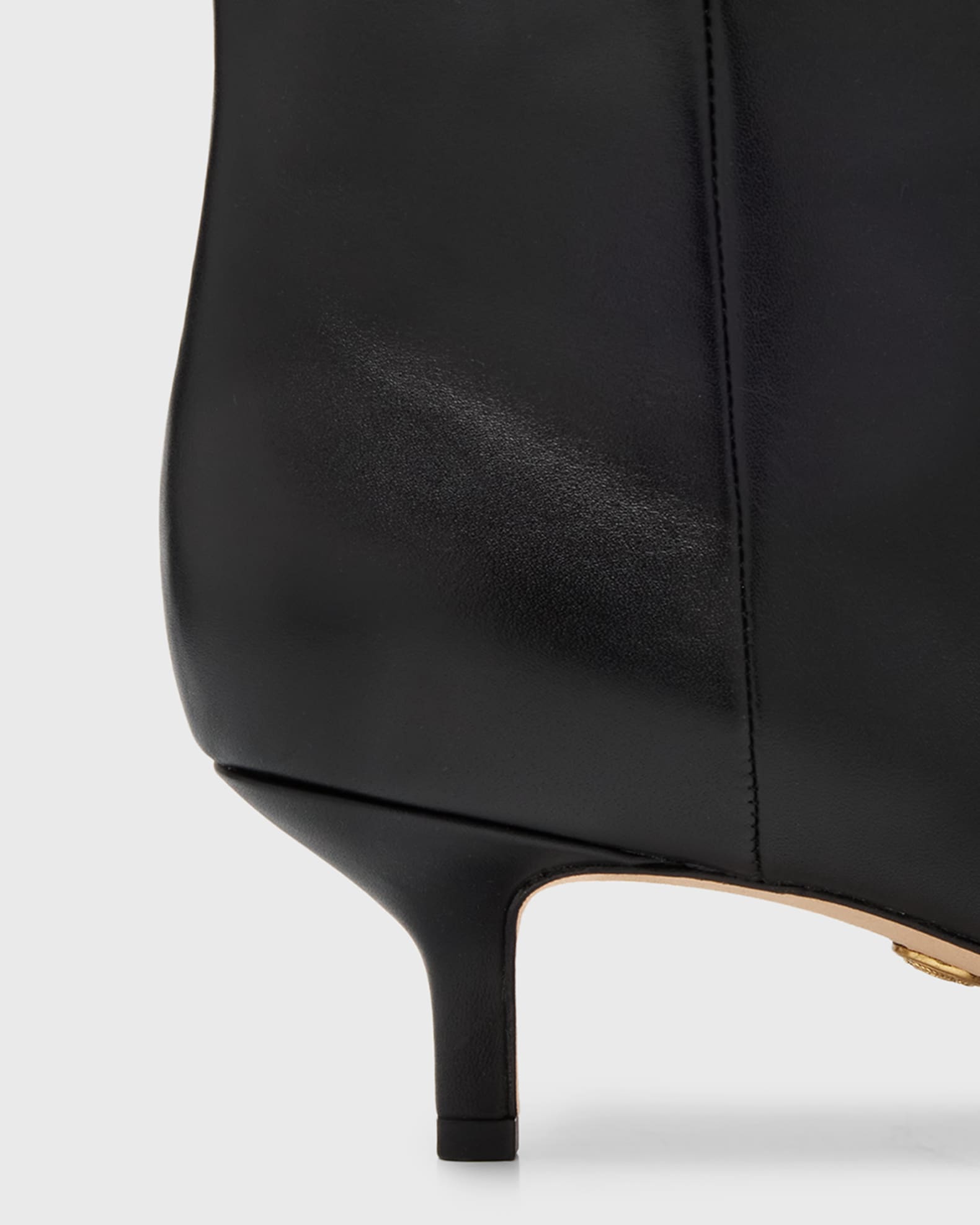 Veronica Beard 45mm Lisa Leather Knee-High Boots | Neiman Marcus
