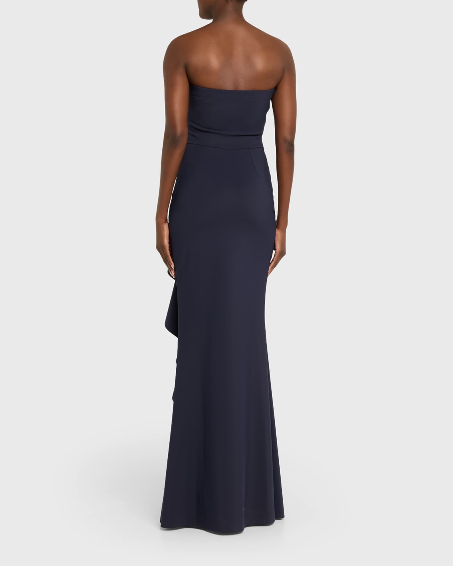 Chiara Boni La Petite Robe Risti Strapless Draped Mermaid Gown | Neiman ...