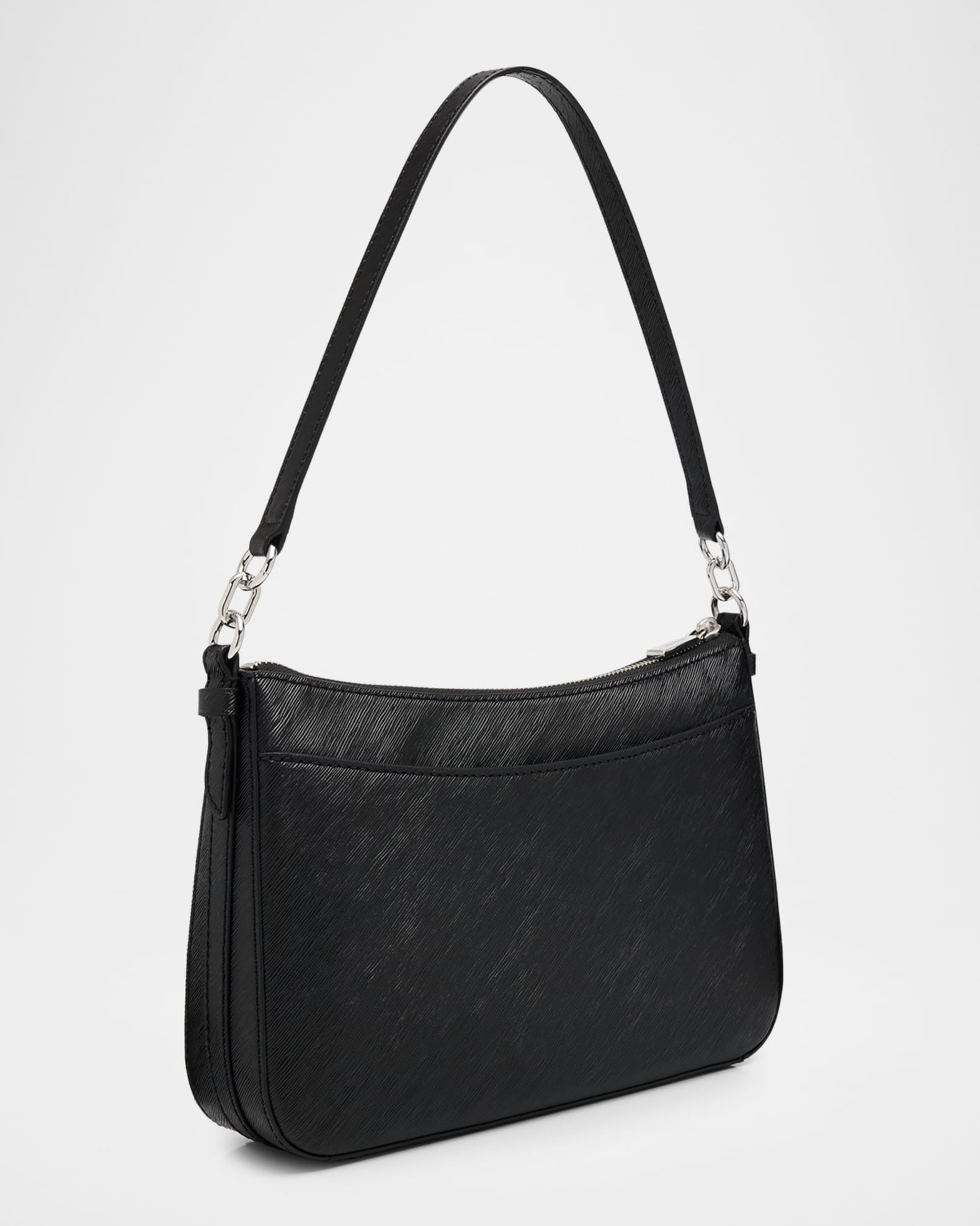 MICHAEL Michael Kors Jet Set Medium Metallic Faux Leather Shoulder Bag ...